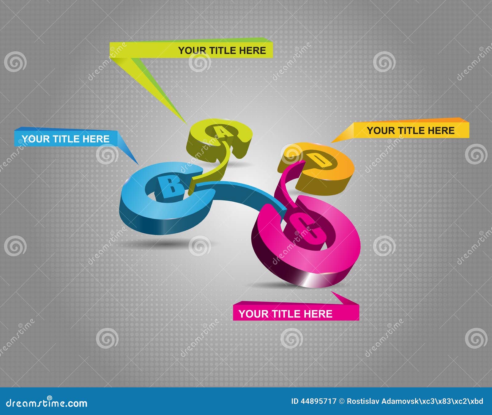 HSB Color Scheme. Color Theory Placard Cartoon Vector | CartoonDealer ...