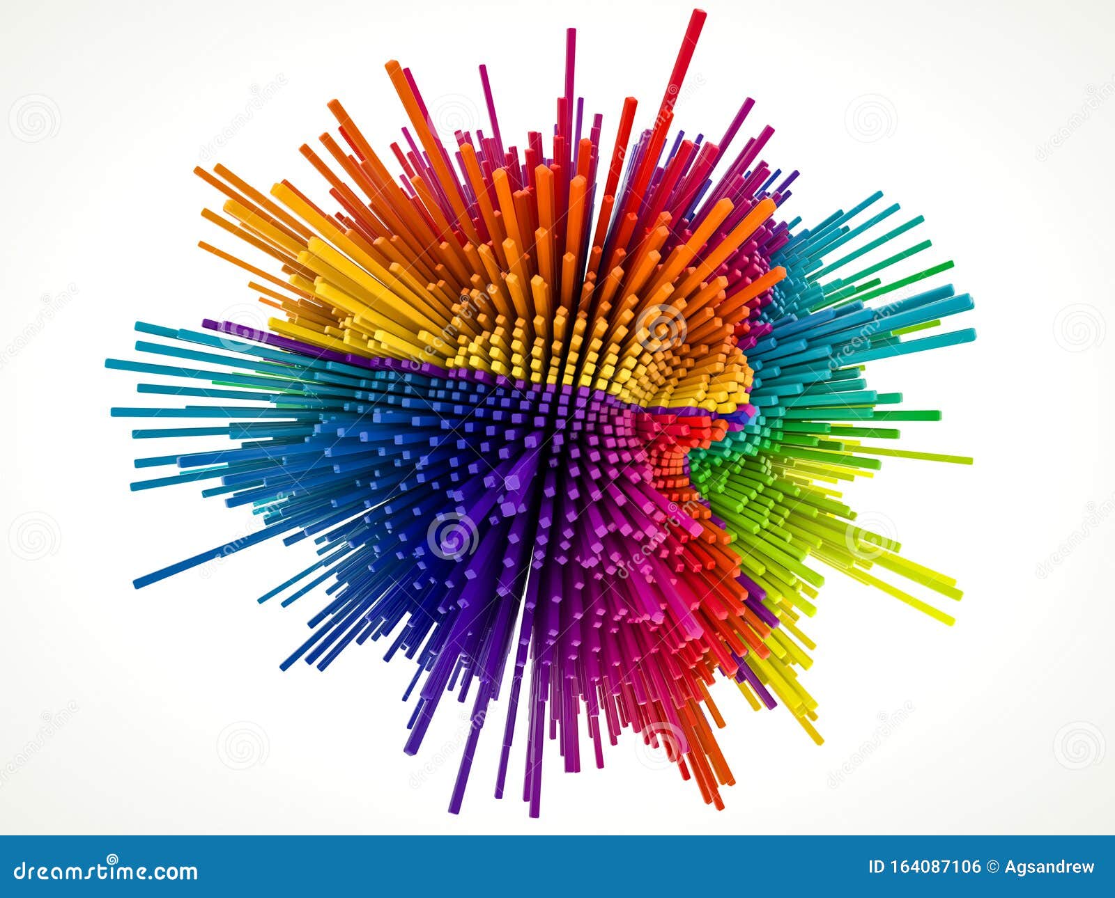 3D Color Space stock illustration. Illustration of elevation - 164087106