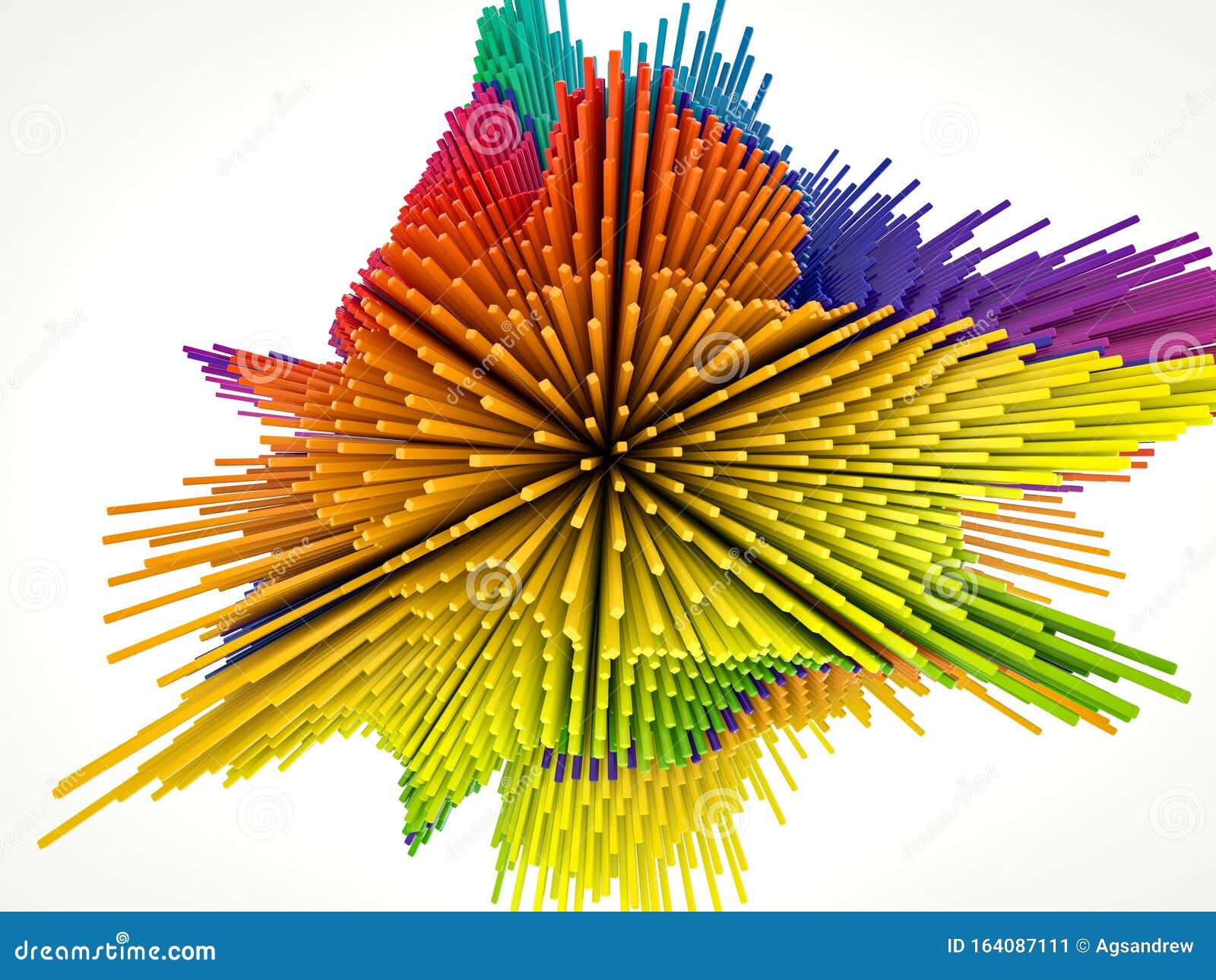 3D Color Space stock illustration. Illustration of mograph - 164087111