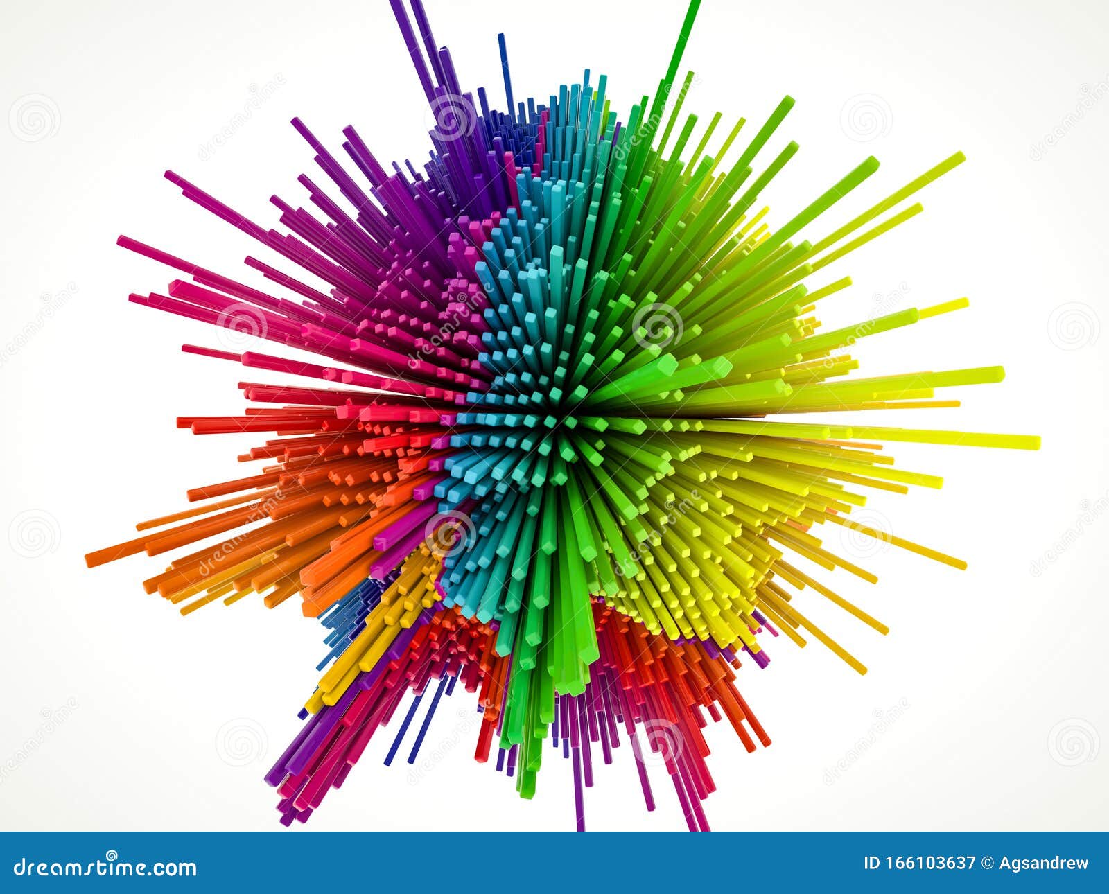 3D Color Space stock illustration. Illustration of center - 166103637