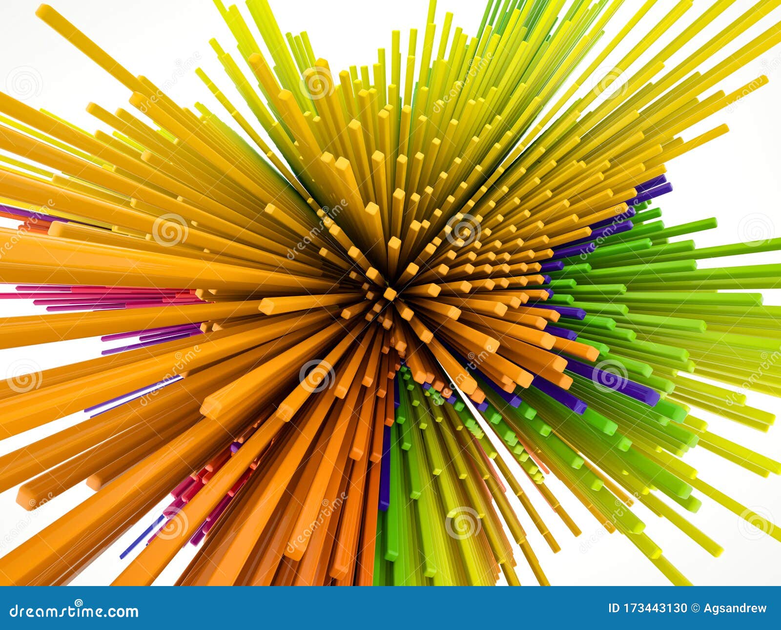 3D Color Space stock illustration. Illustration of expansion - 173443130