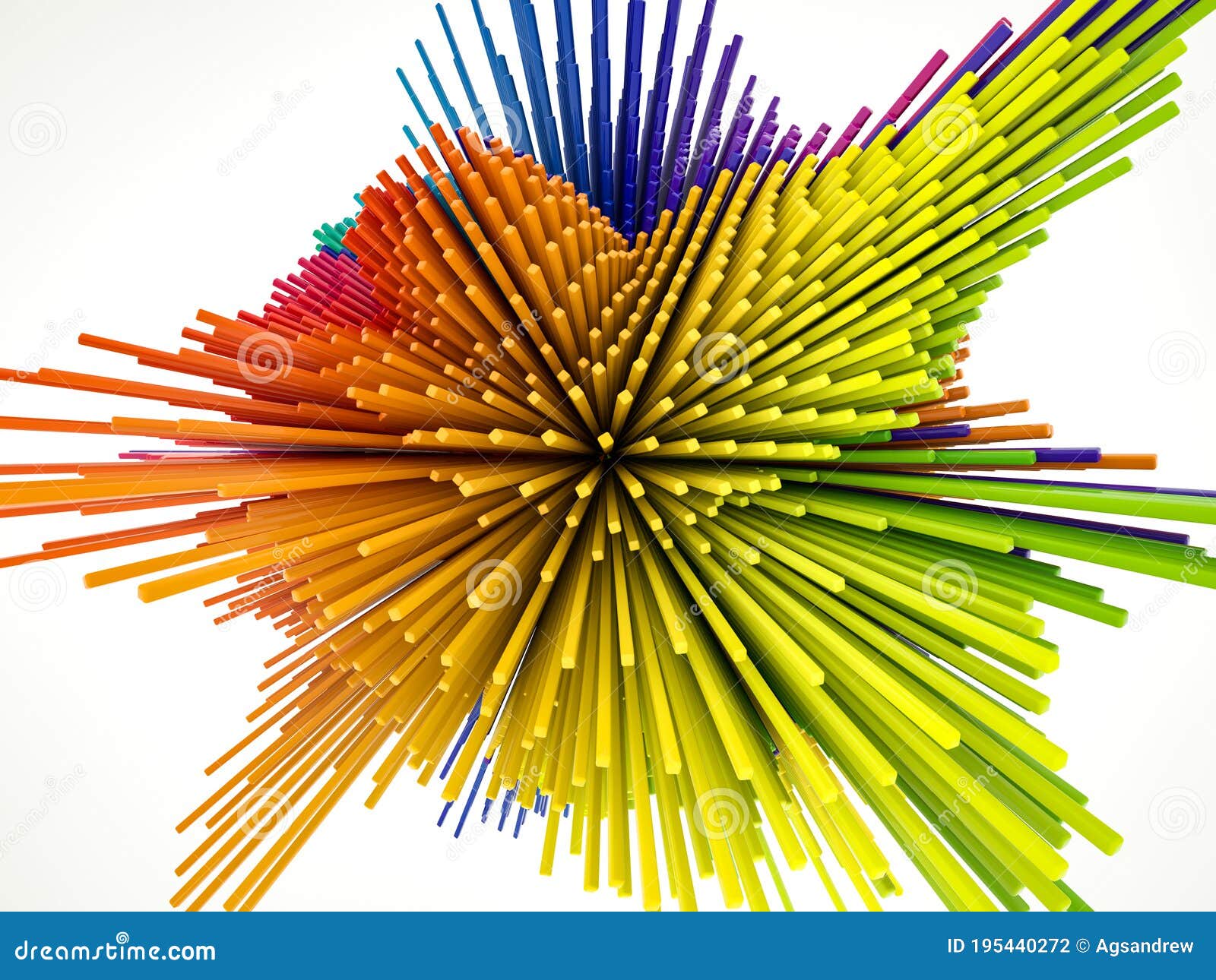 3D Color Space stock illustration. Illustration of elevation - 195440272