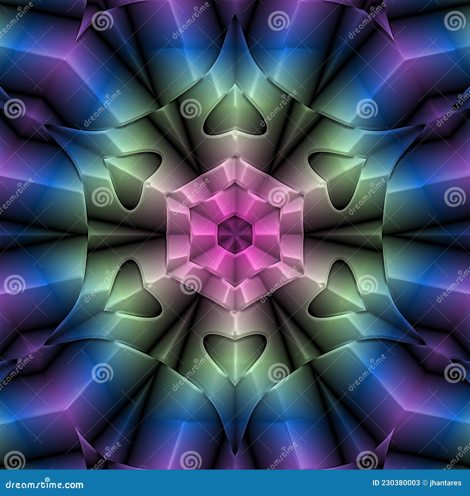 Hexagonal Color Wheel Stock Photo | CartoonDealer.com #6416520