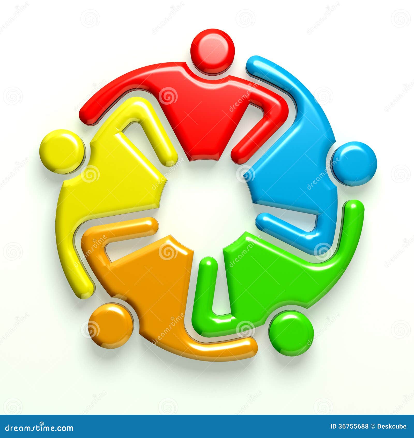 3D Community Friends stock illustration. Illustration of fitness - 36755688