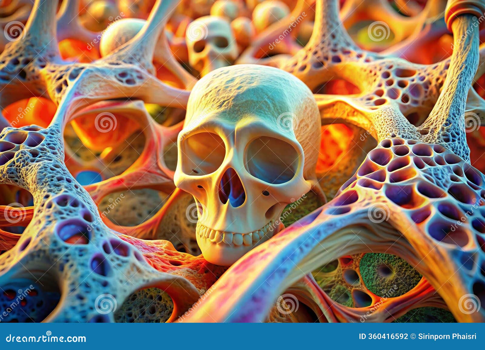 3D Comparison Of Healthy And Osteoporotic Bone Understanding The Impact ...