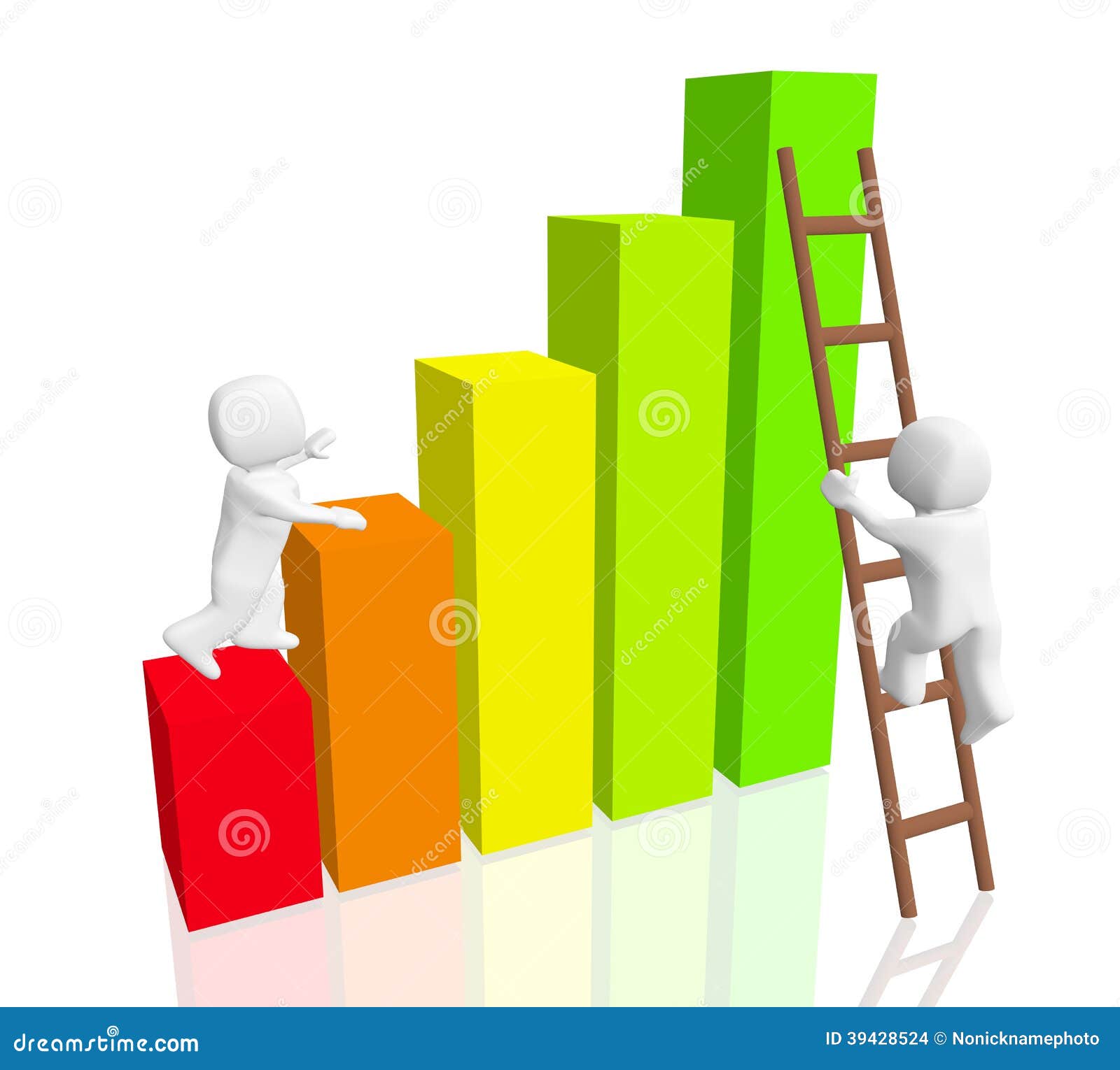 3d competition stock illustration. Illustration of step - 39428524