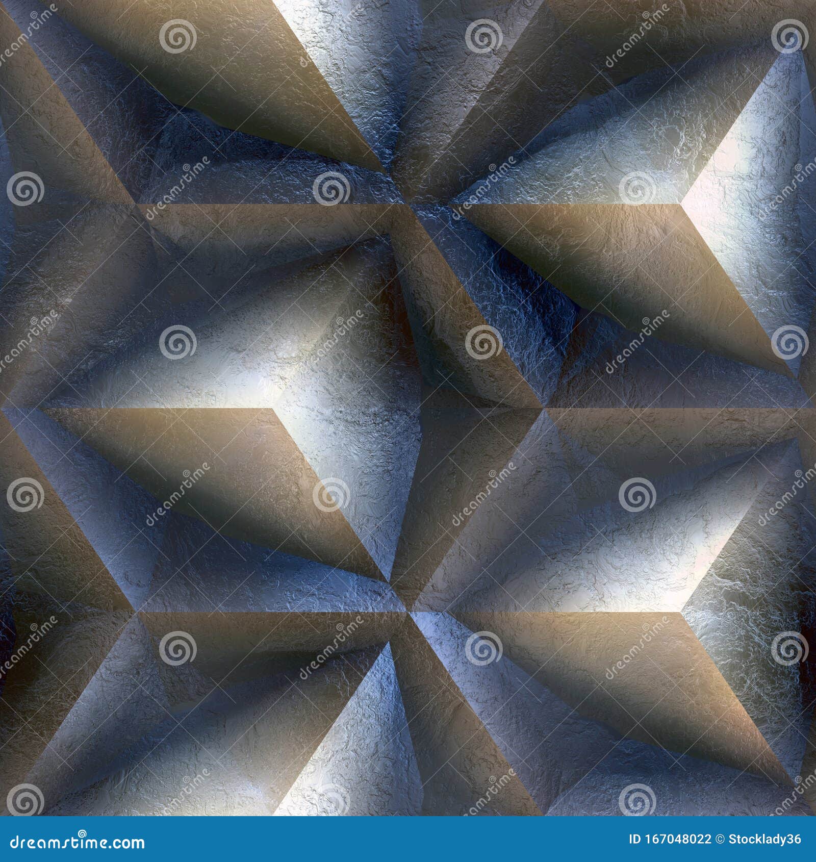 3D Composite Material Seamless Background Tile Stock Illustration ...