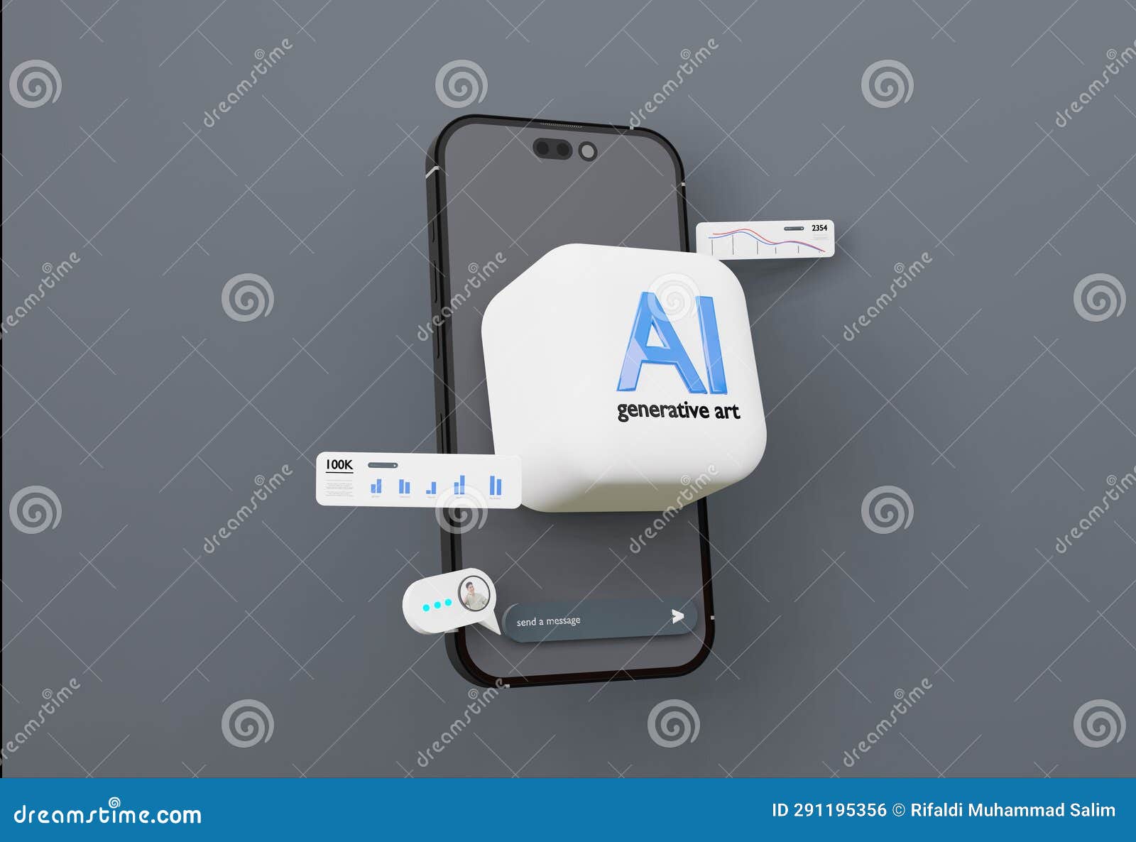 3d Computer Ai Robot Chatbot Web Uiux Software Ai Programming Algorithms Stock Illustration