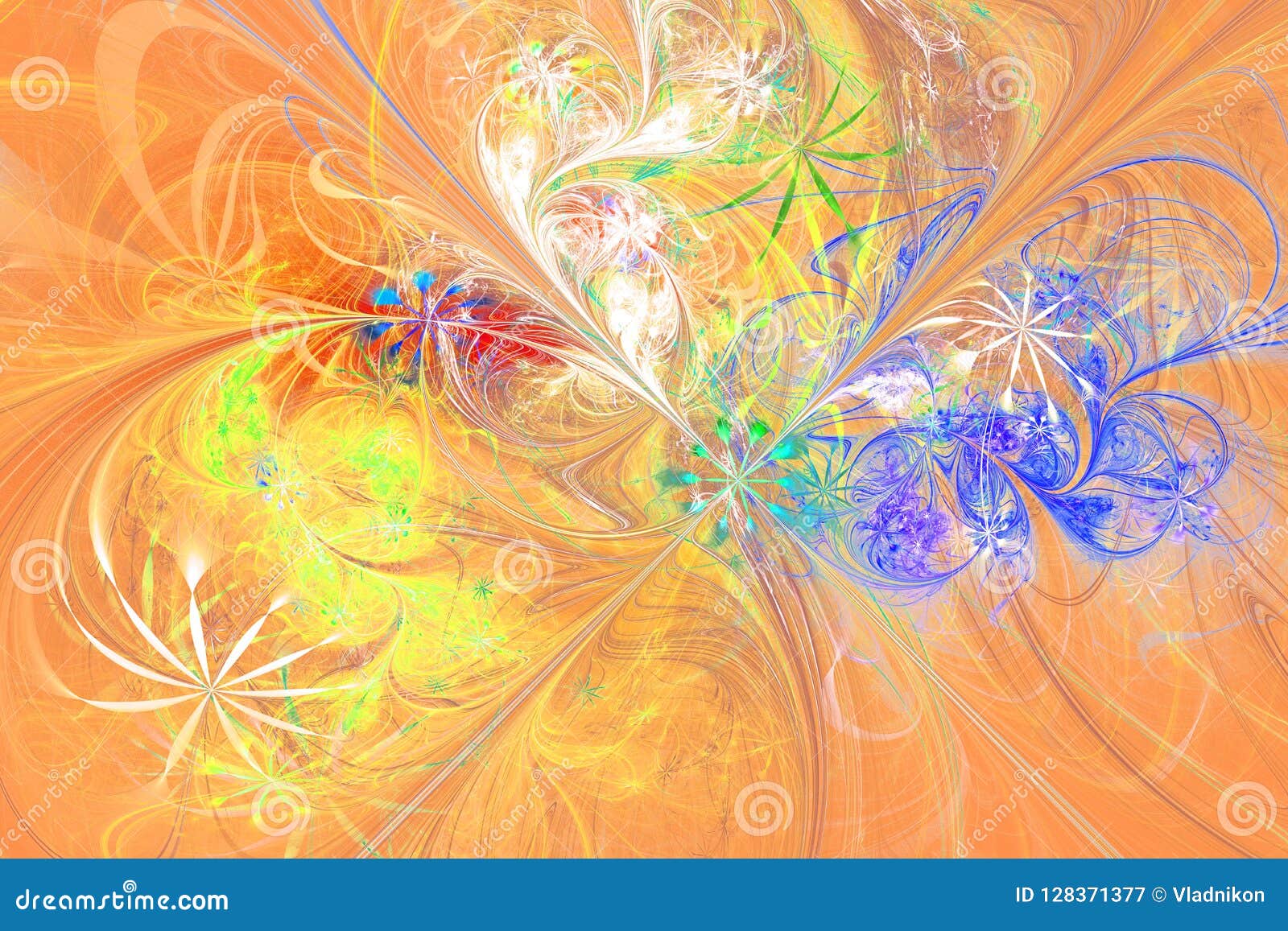 3d Computer Generated Fractal Artwork for Creative Art Stock ...