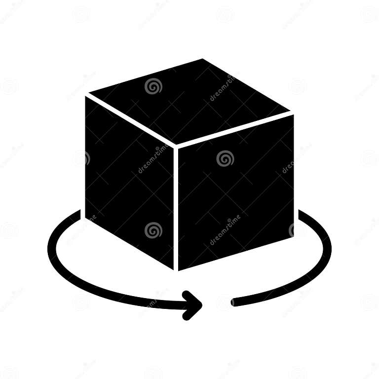 3d Computer Graphics Flat Inside Vector Icon Which Can Easily Modify or ...