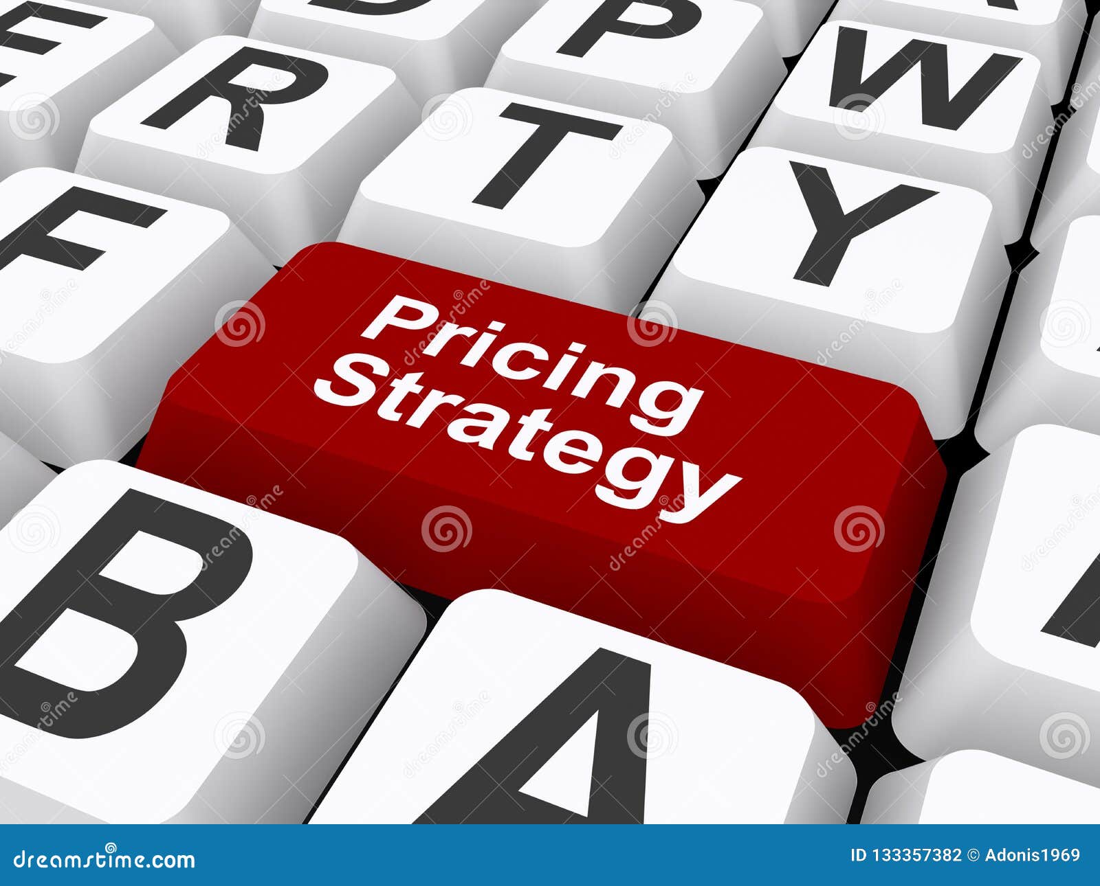 Pricing Strategy Illustration Stock Illustration - Illustration of ...