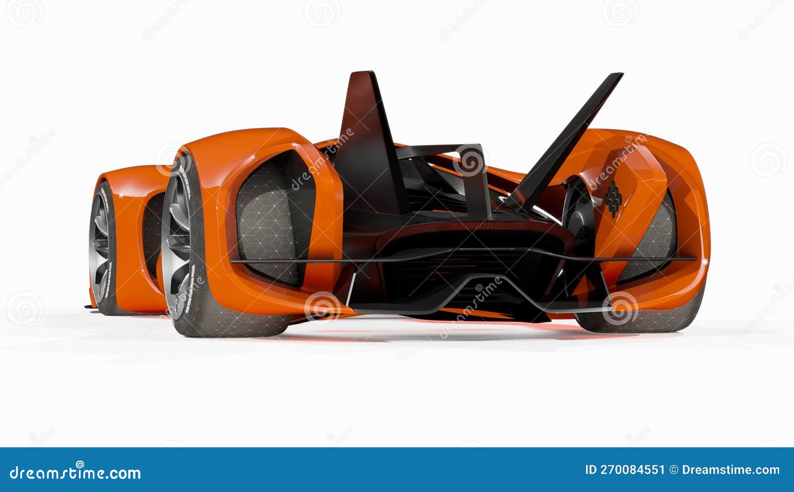 3D concept car stock illustration. Illustration of model - 270084551
