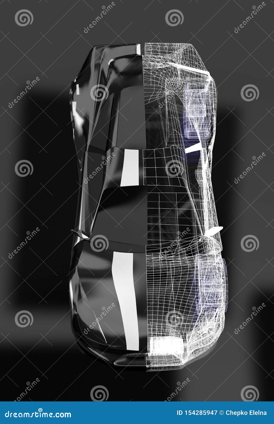 Skeleton, Render 3D Model On The Background Royalty-Free Stock Image ...