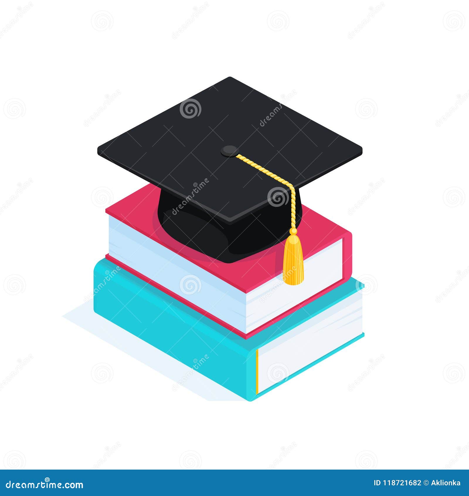 3d Concept of Higher Education. Stock Vector - Illustration of ...