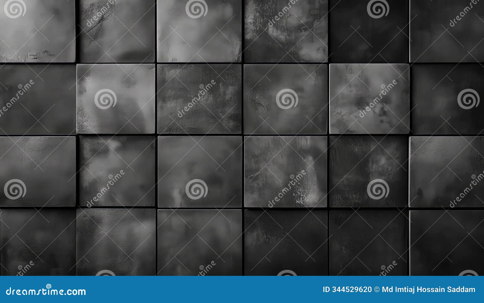 3D Concrete Cube Wall As Background or Wallpaper. 3D Rendering Stock ...