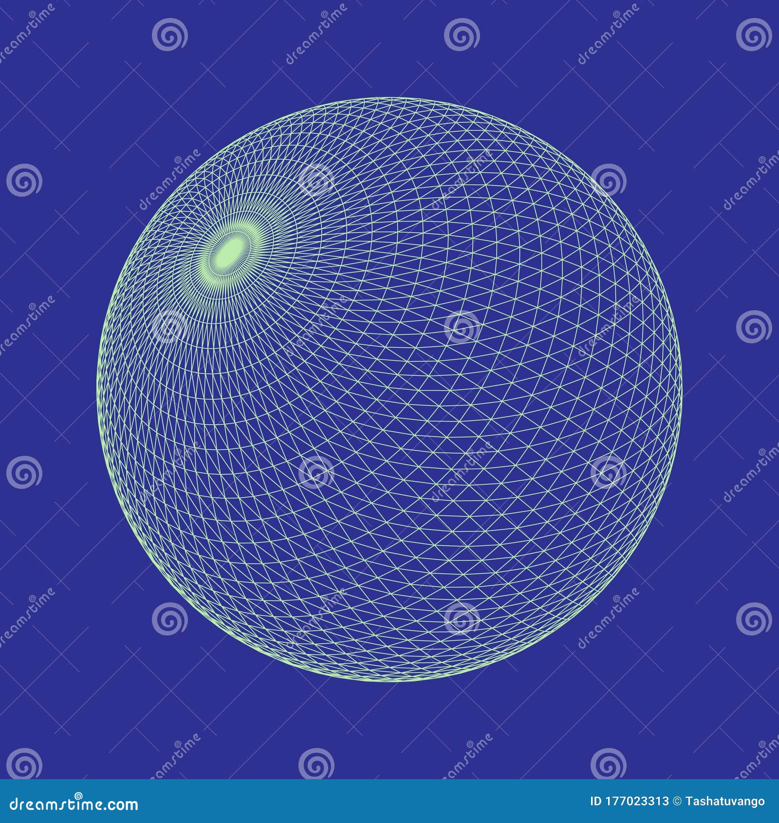 3D Connection Structure of SPHERE Stock Vector - Illustration of ...