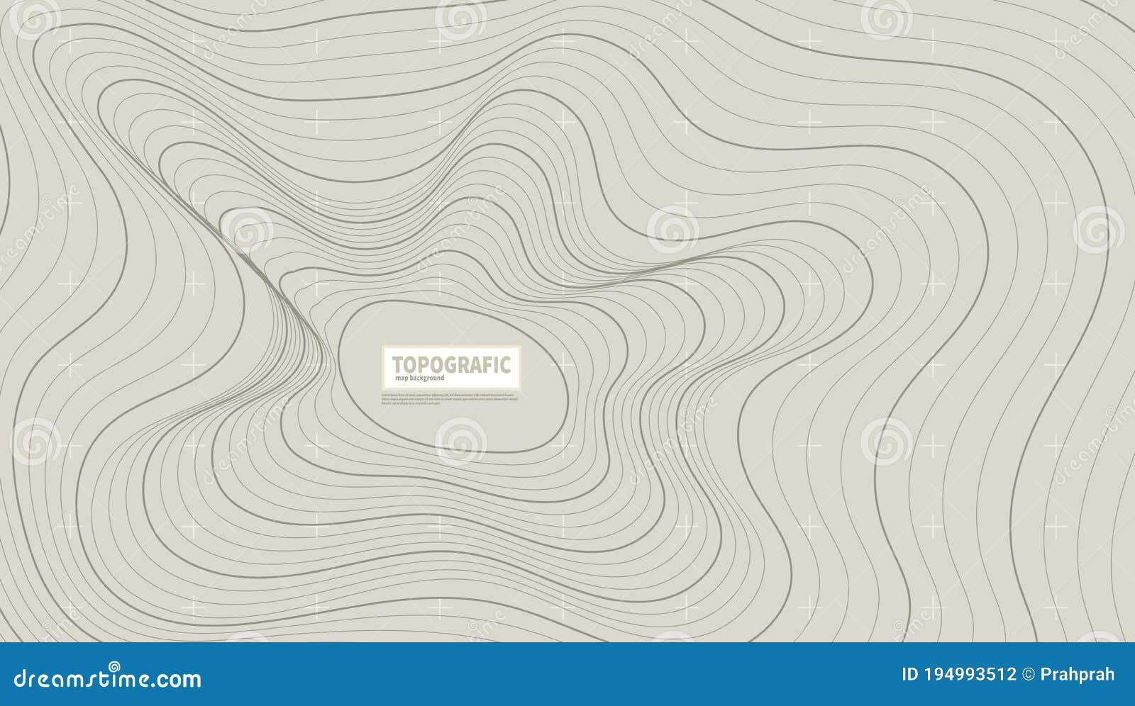 3D Contours Mountain Topograph Map Terrain Back Stock Illustration ...