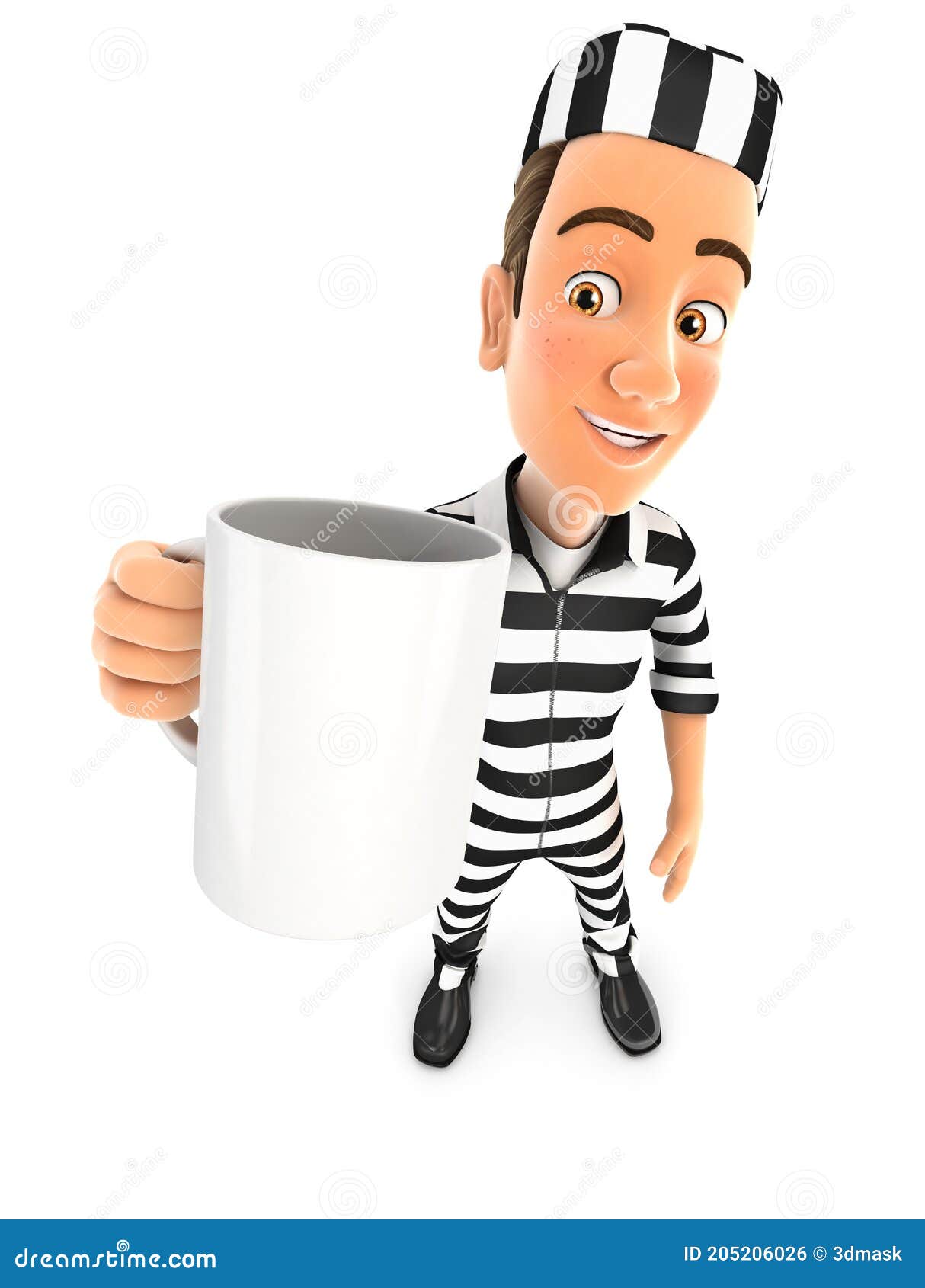 Convict Vector Illustration | CartoonDealer.com #19766210