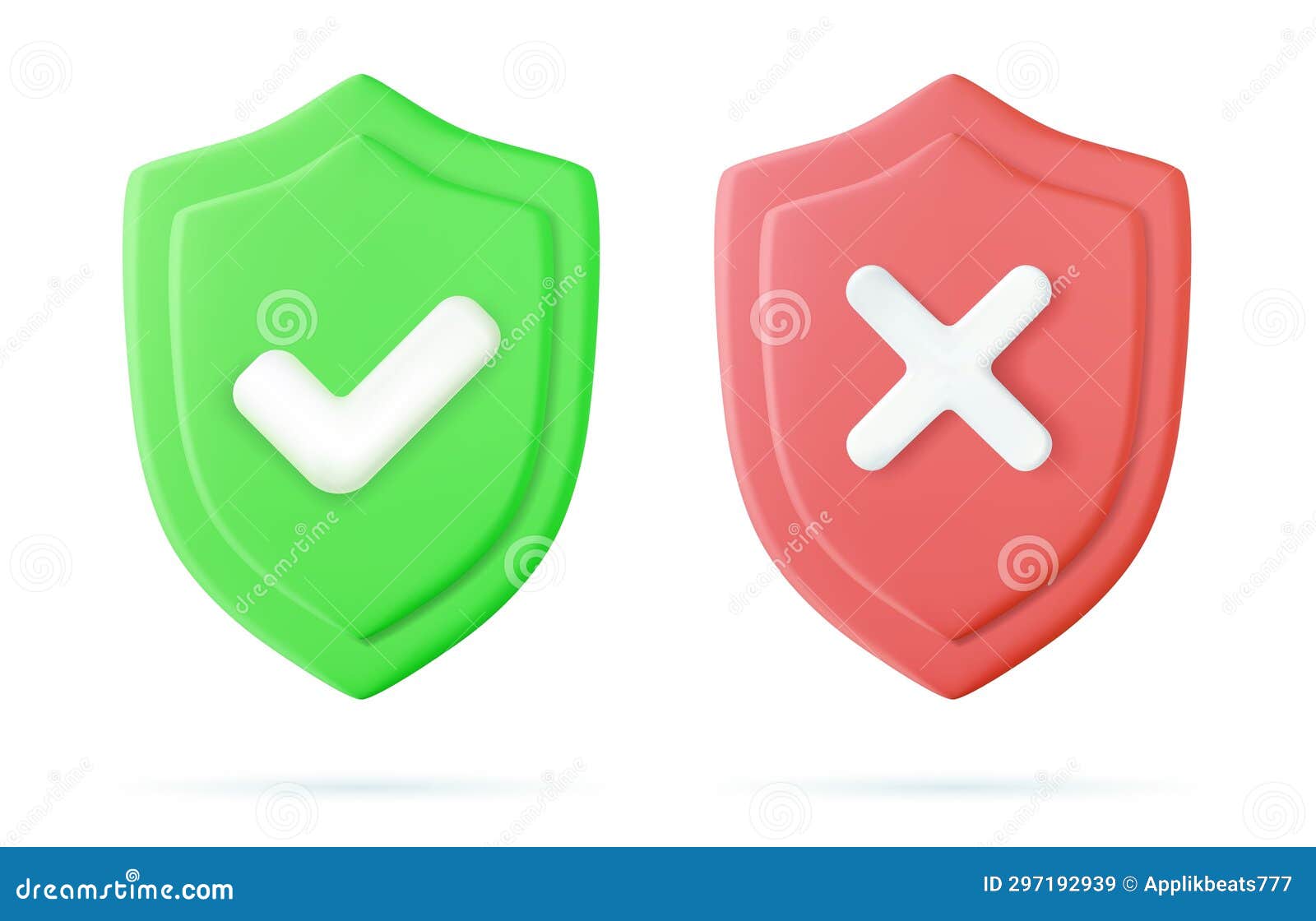 3d Correct, incorrect sign stock illustration. Illustration of guard ... 3d Correct, incorrect sign stock illustration. Illustration of guard ...