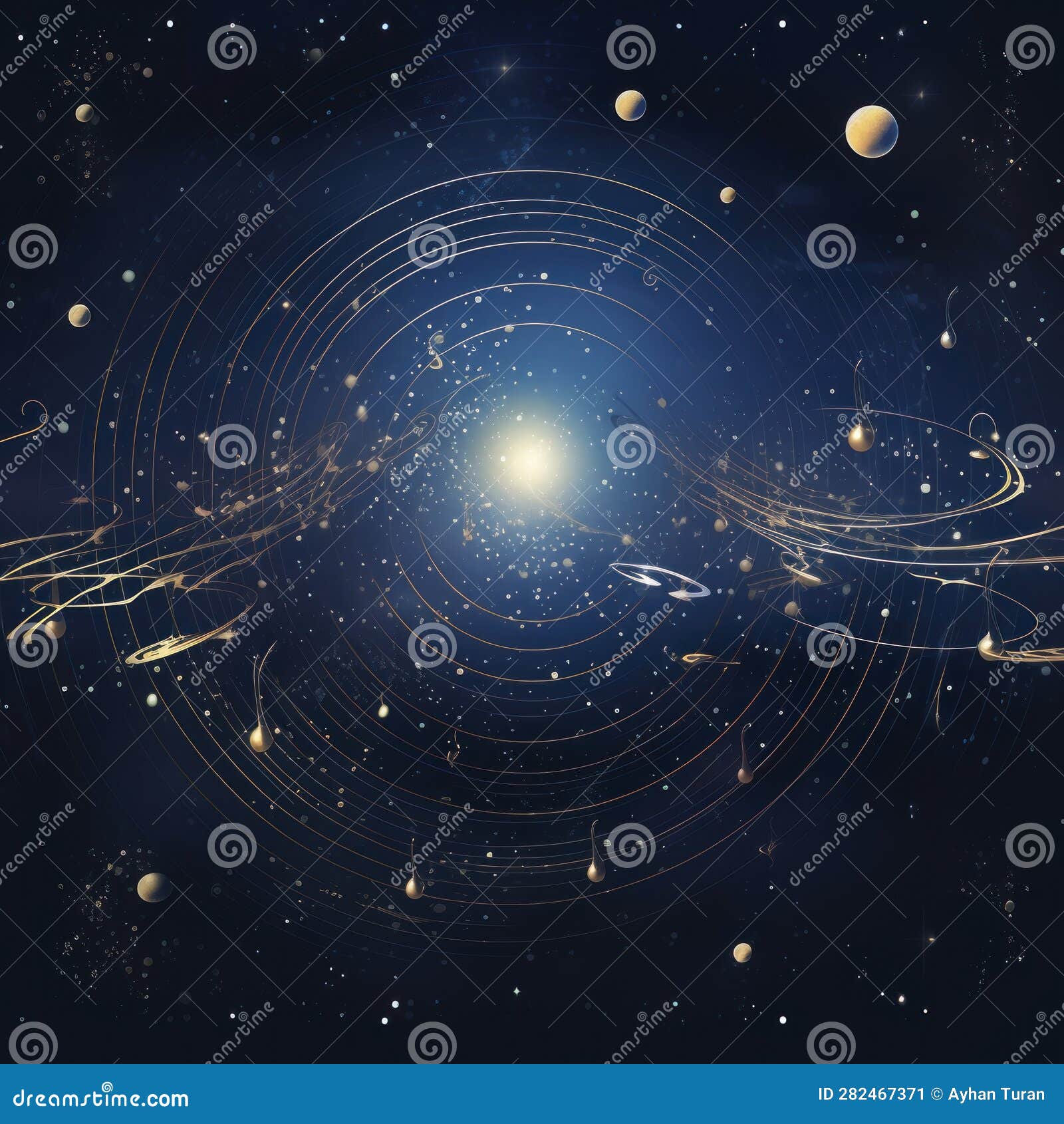 3d Cosmic Background with Flowing Starry Sky, Subtle Color Gradient ...