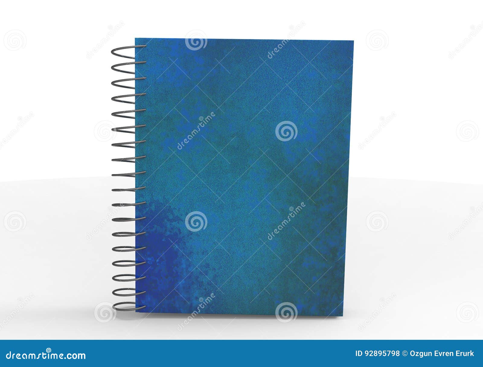 3D cover notebook stock illustration. Illustration of media - 92895798