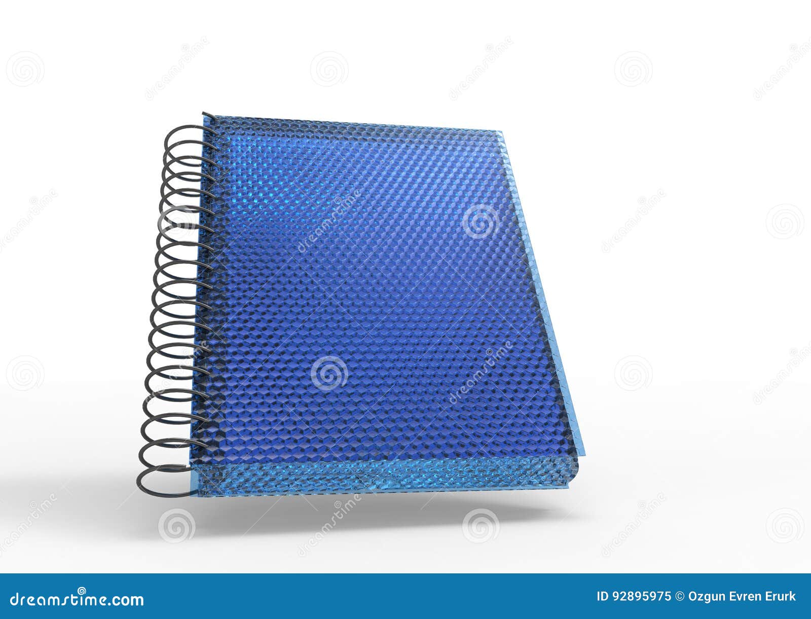 3D cover notebook stock illustration. Illustration of cover - 92895975