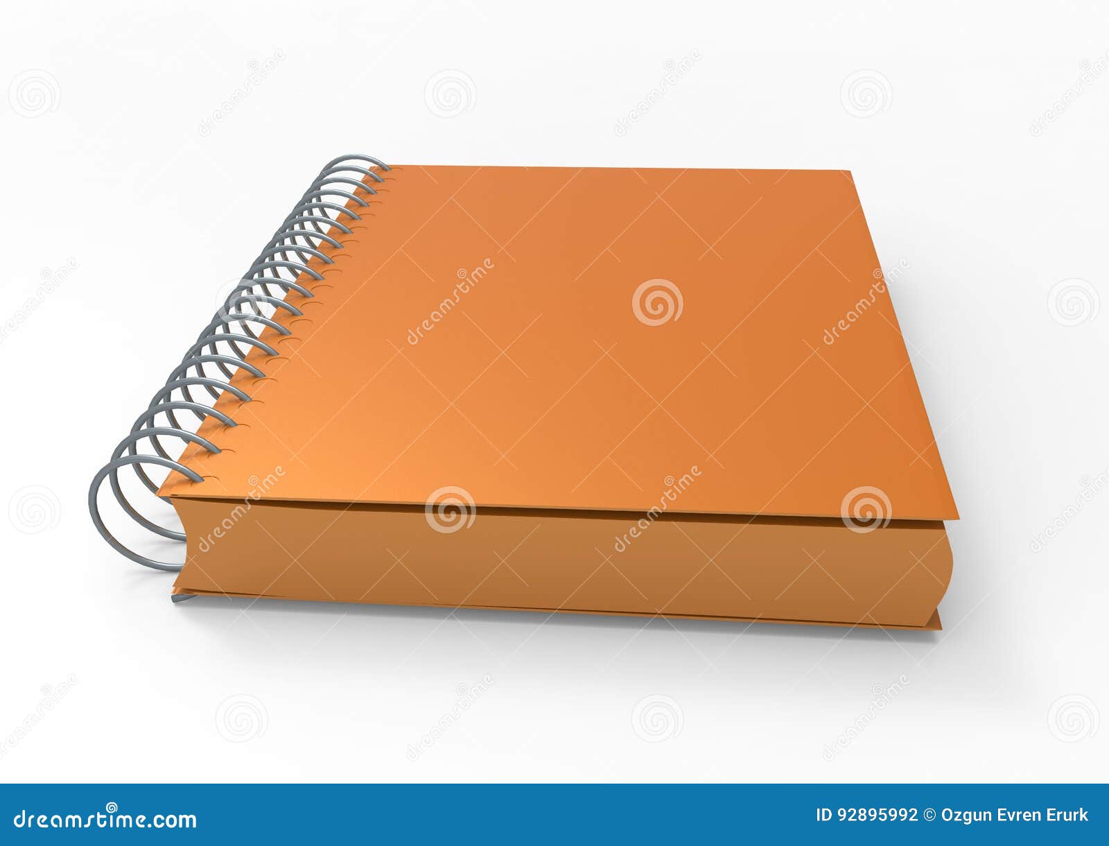 3D cover notebook stock illustration. Illustration of media - 92895992