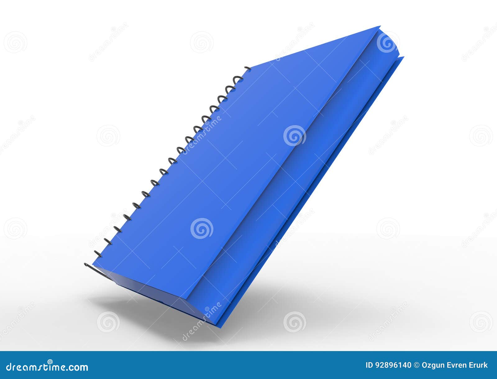 3D cover notebook stock illustration. Illustration of notebook - 92896140