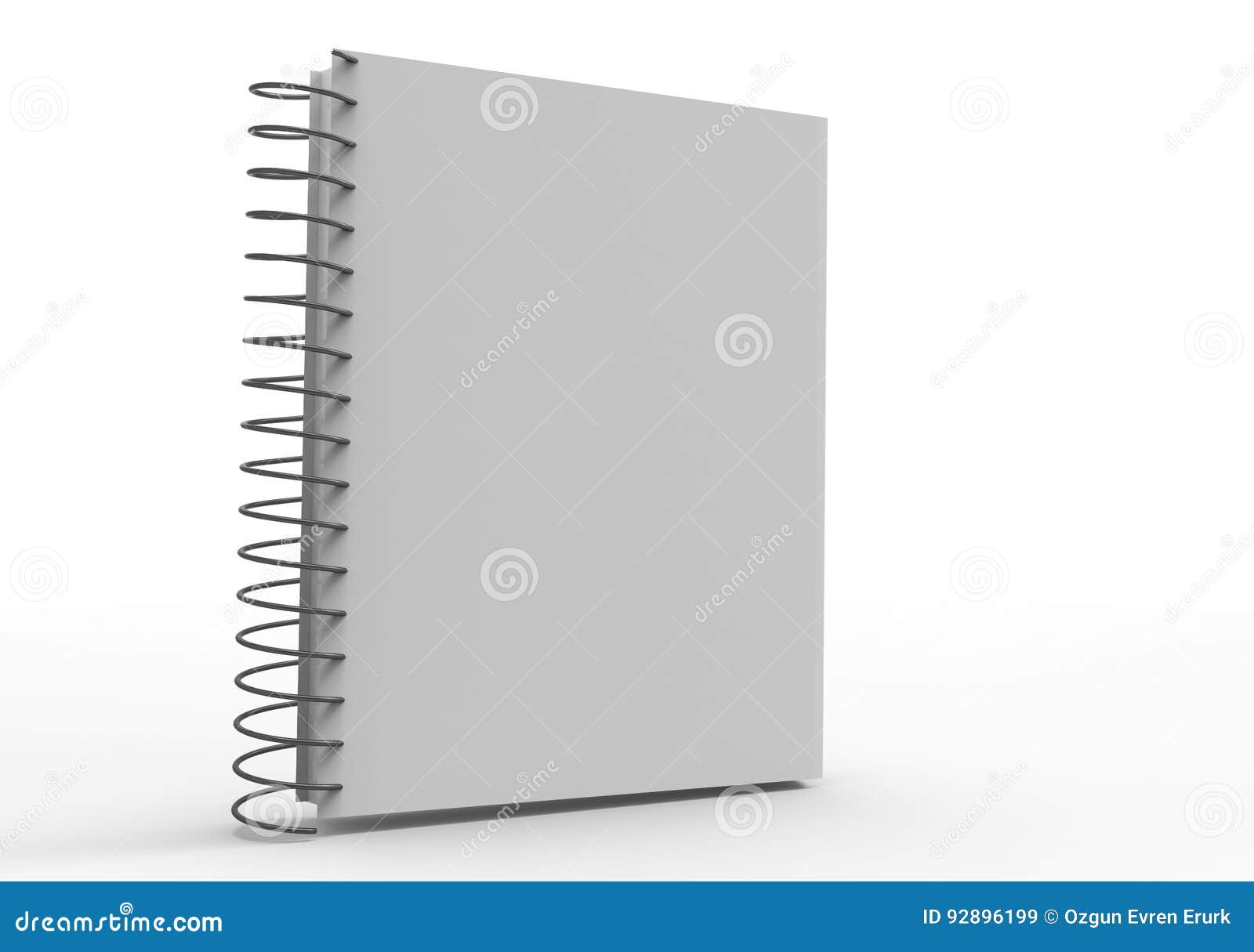 3D cover notebook stock illustration. Illustration of concept - 92896199