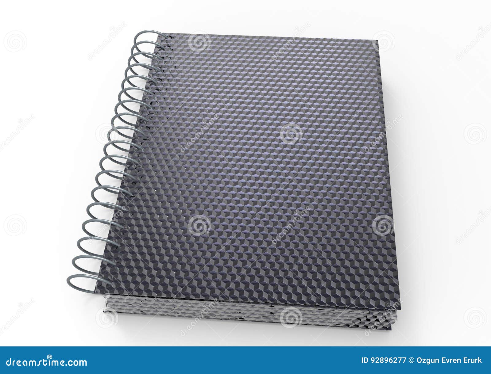 3D cover notebook stock illustration. Illustration of design - 92896277