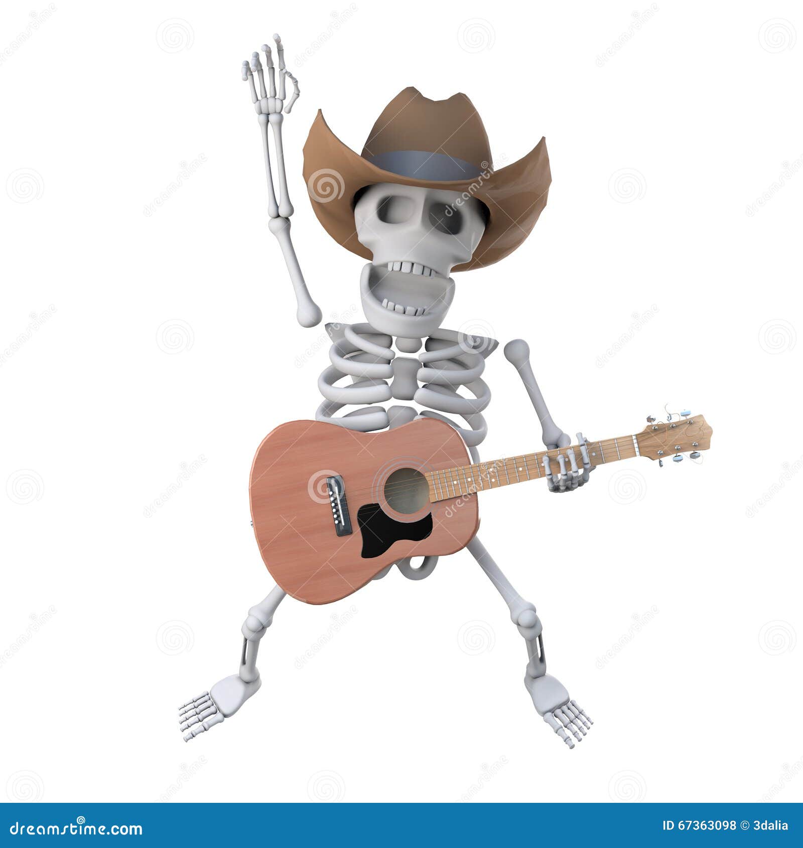 Cowboy Skeleton And Gun. Wild West Dead Gunfighter. Western Man Cartoon ...