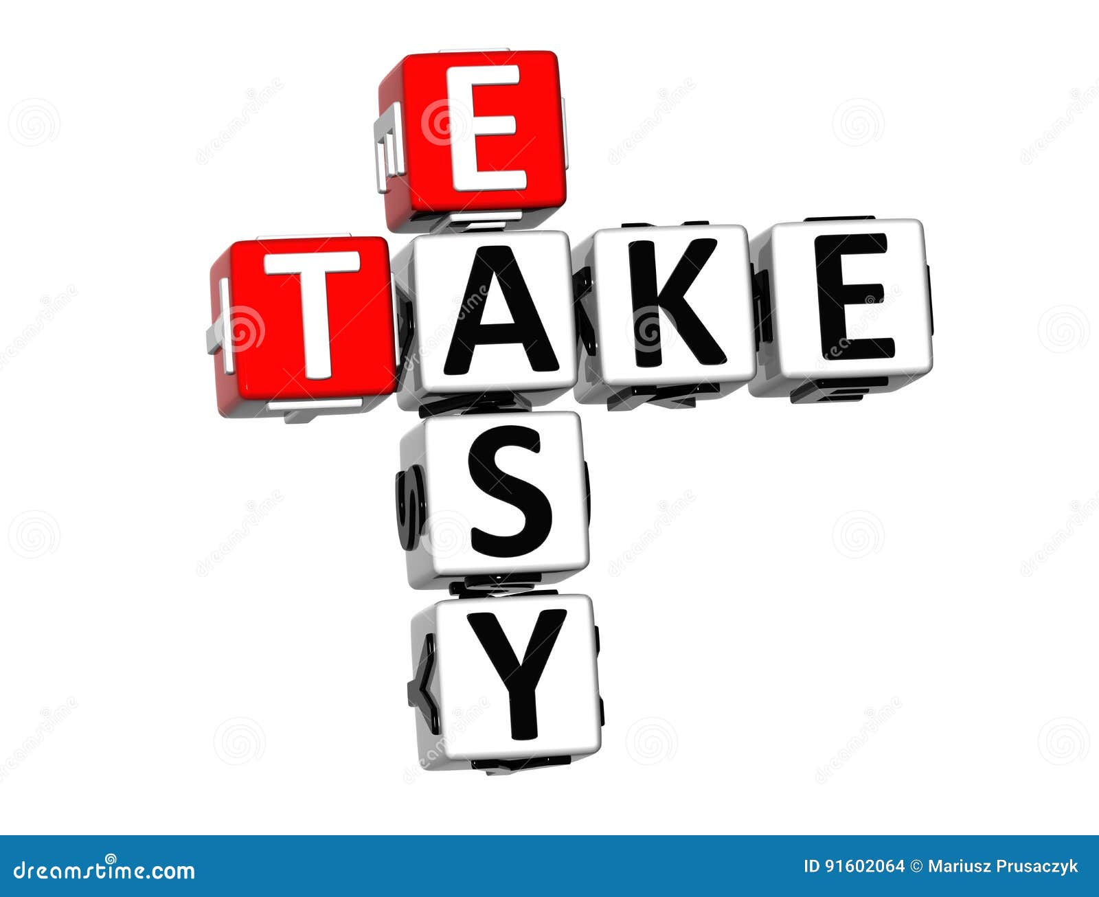 Take It Easy Banner. Take It Easy Speech Bubble Label Set. Cartoon ...