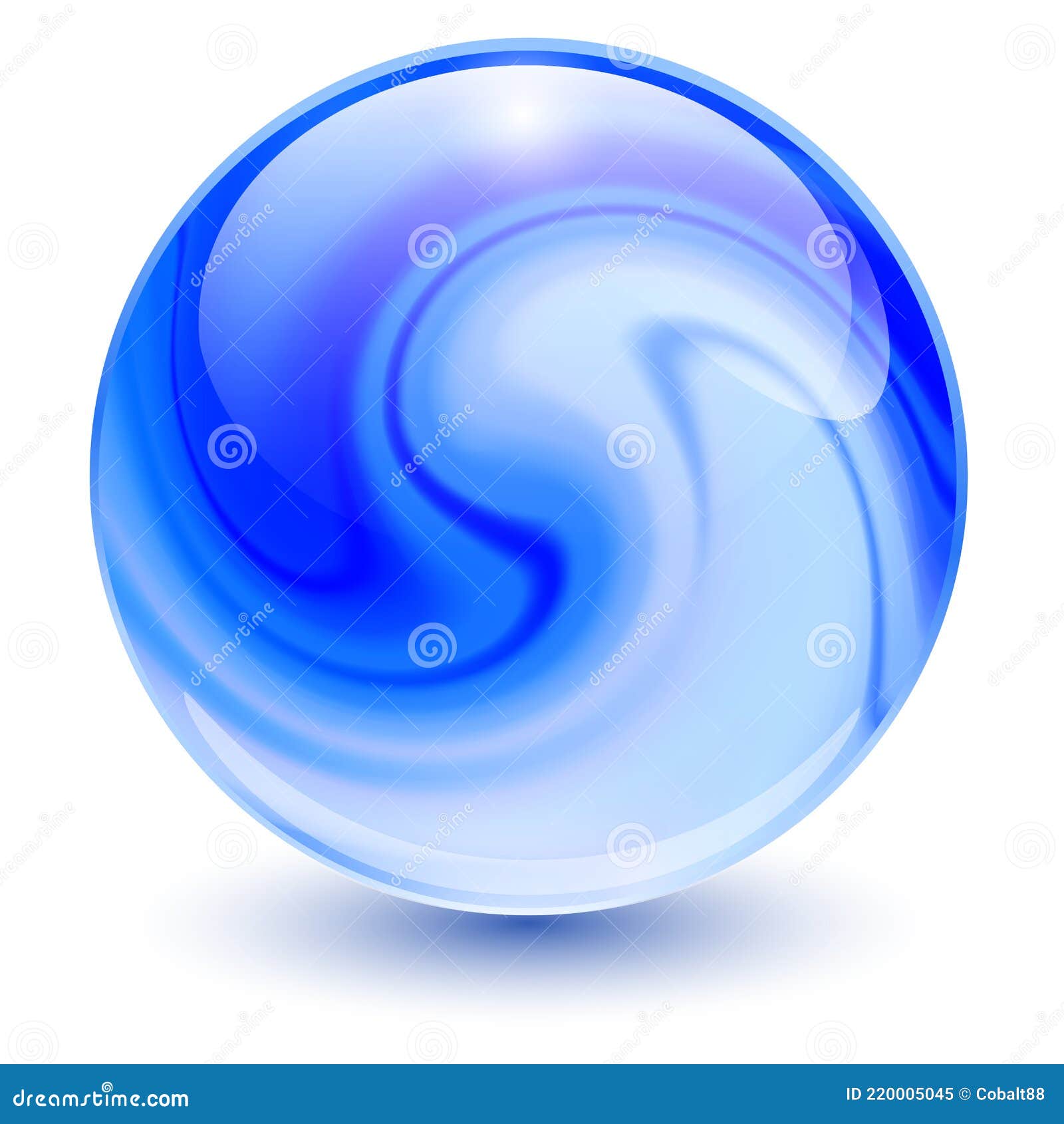 Sphere Blue Background Royalty-Free Stock Photography | CartoonDealer ...