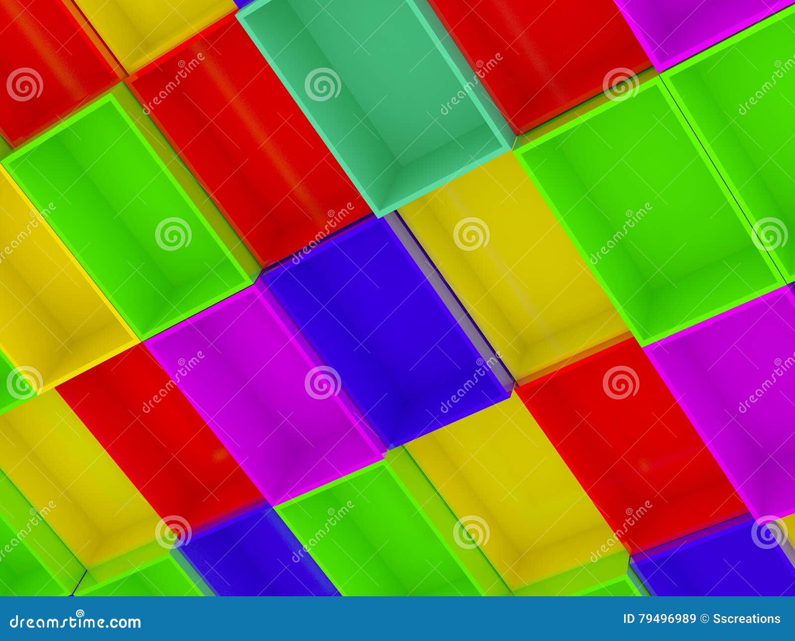 3D Cube Boxes Background stock illustration. Illustration of backdrop ...