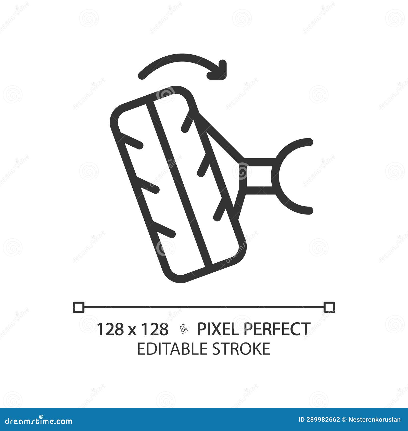 2D Customizable Thin Line Black Car Wheel Alignment Icon Stock ...