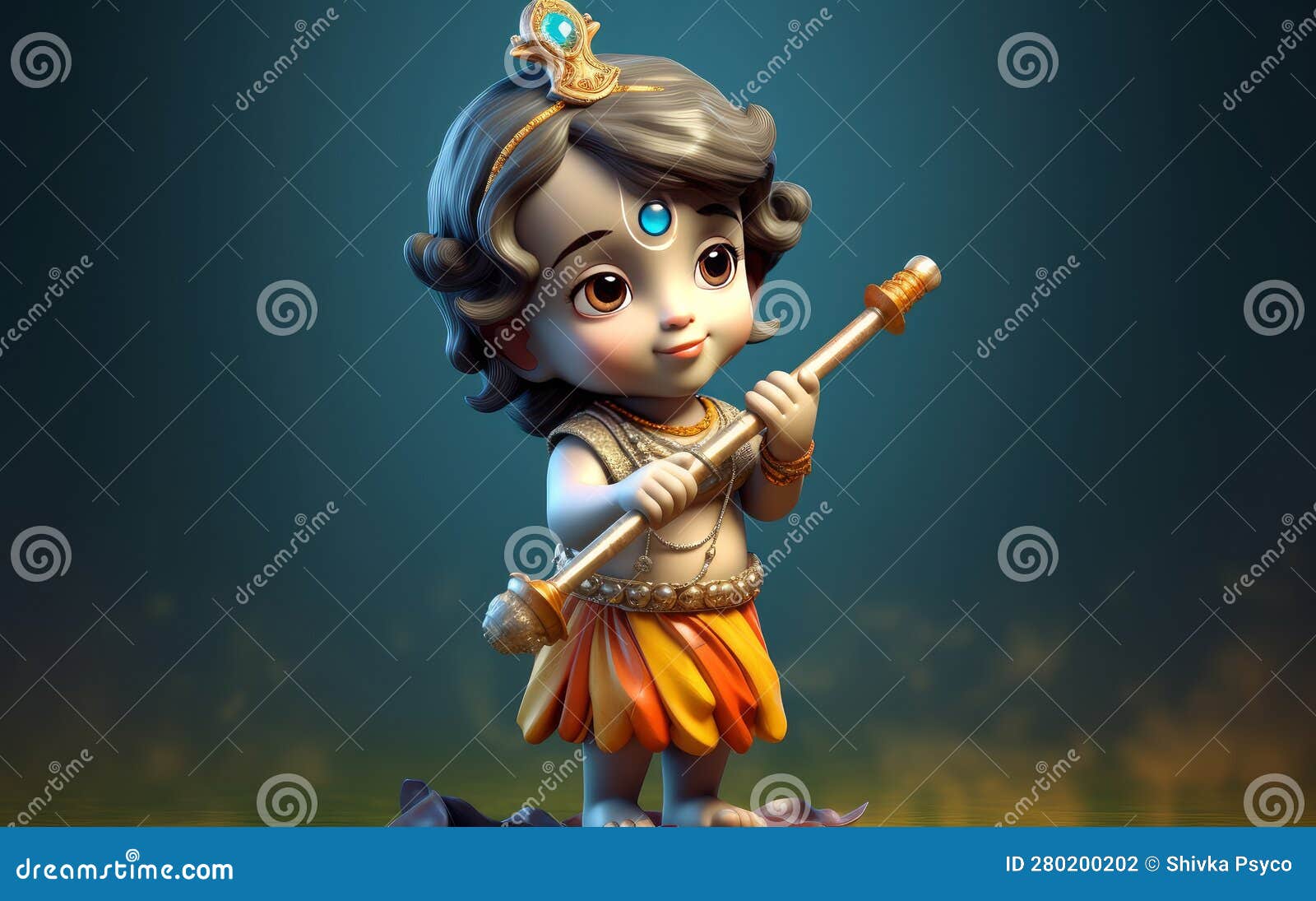 3D Cutest Little Krishna Realistic Portrait Generative AI Stock ... 3D Cutest Little Krishna Realistic Portrait Generative AI Stock ...