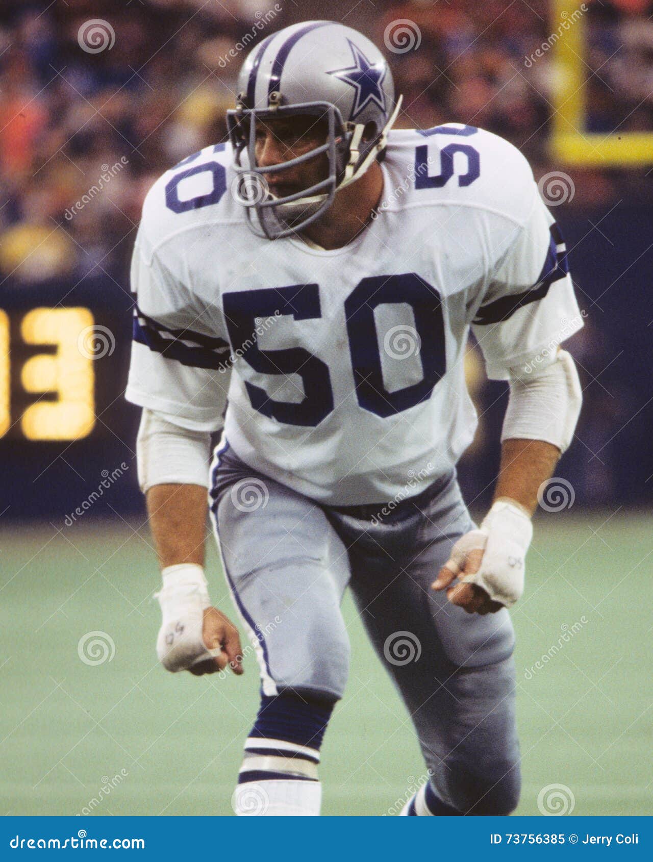 D d Lewis, Dallas Cowboys imagen editorial. Imagen de diapositiva ...