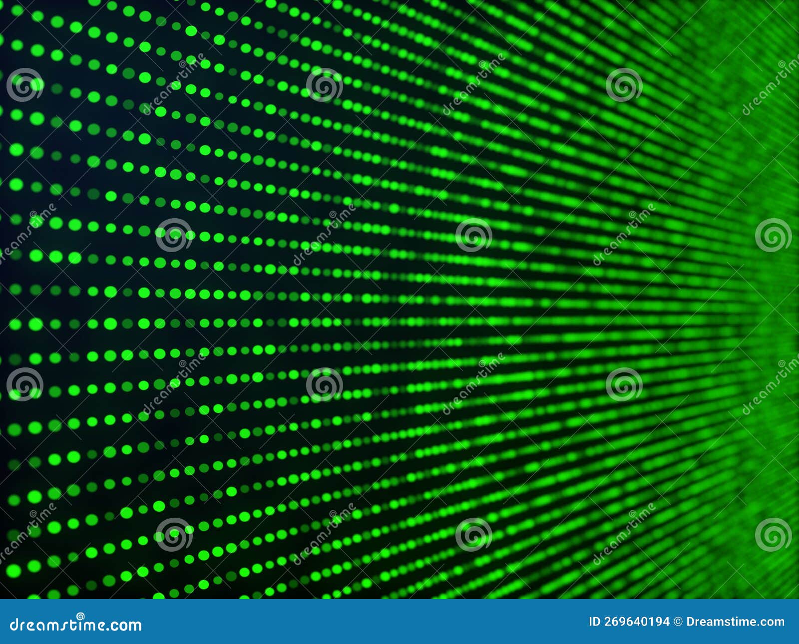 3D Data Communications Background with Glowing Particles Stock ...