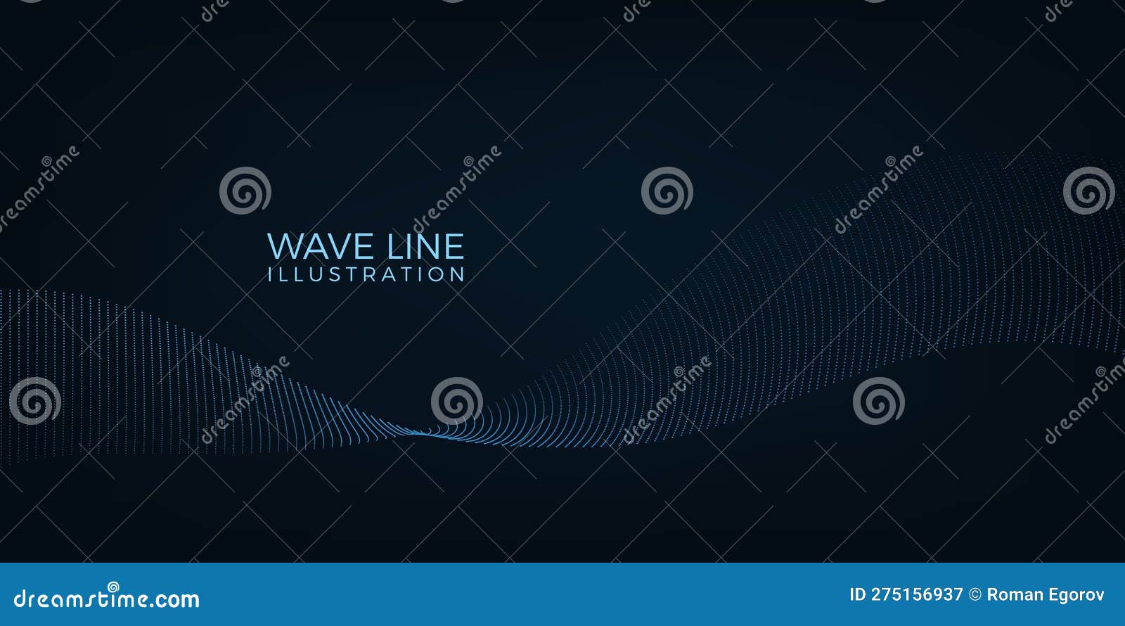 3d Data Wave, Point Line. Abstract Digital Shaping Dots, Future ...