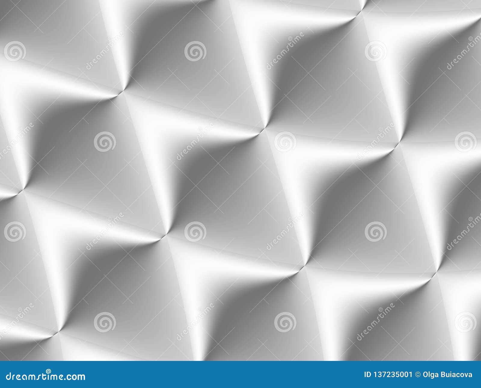 3D Decorated White and Light Grey Rhombuses in a Repeating Pattern ...