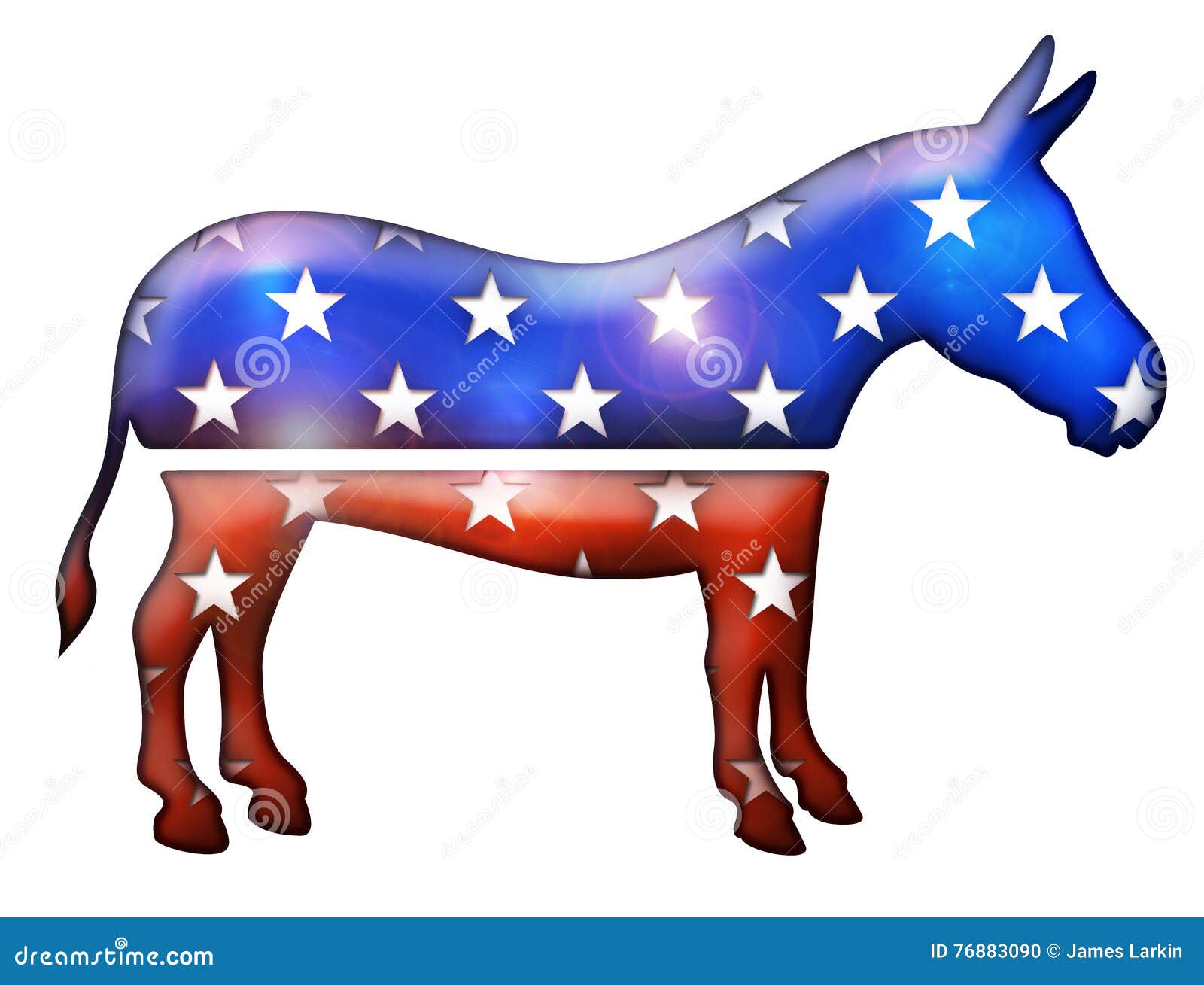 3D Democrat Donkey Symbol editorial image. Illustration of wildlife ...