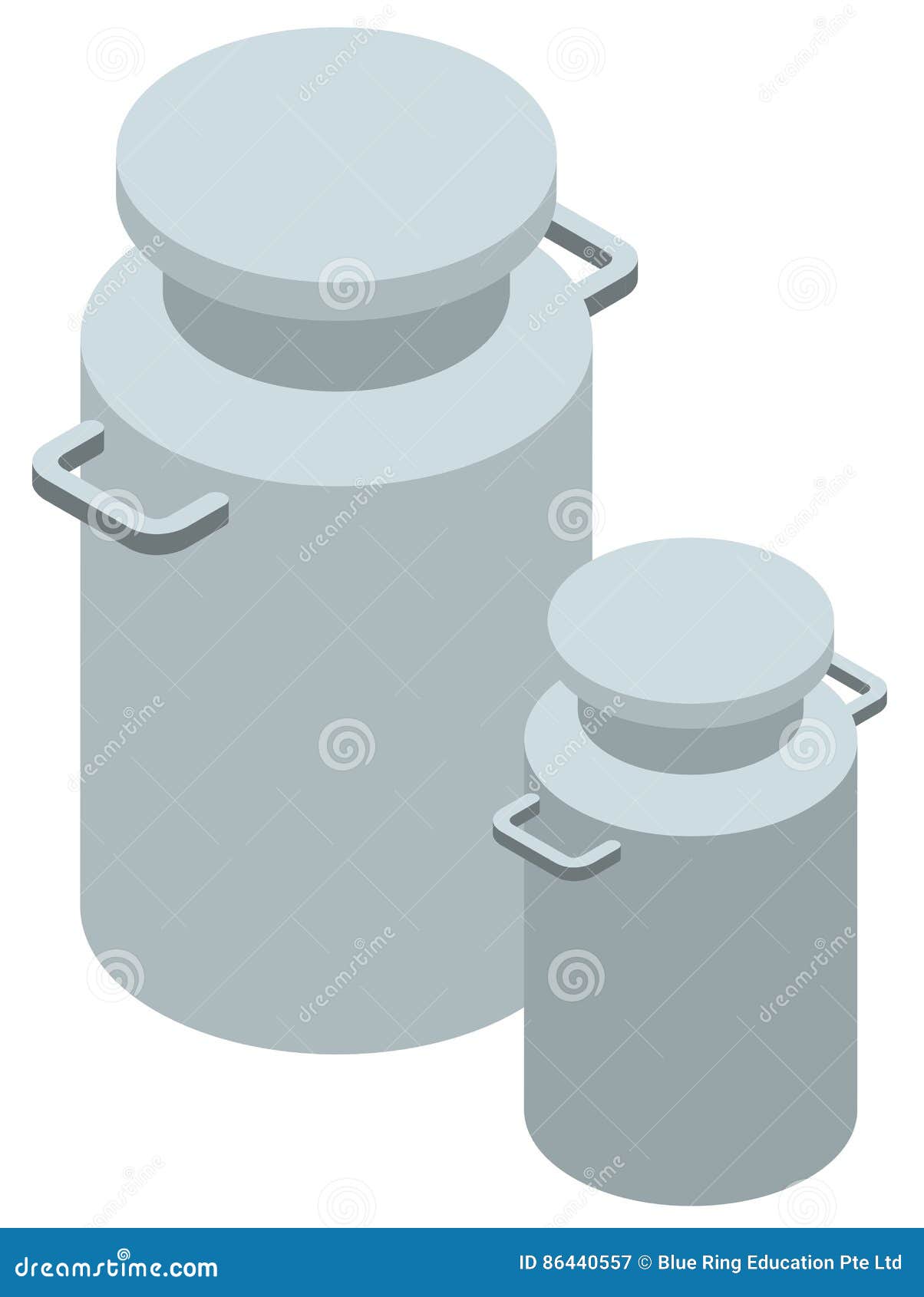 3D design for milk tanks stock vector. Illustration of isolated - 86440557