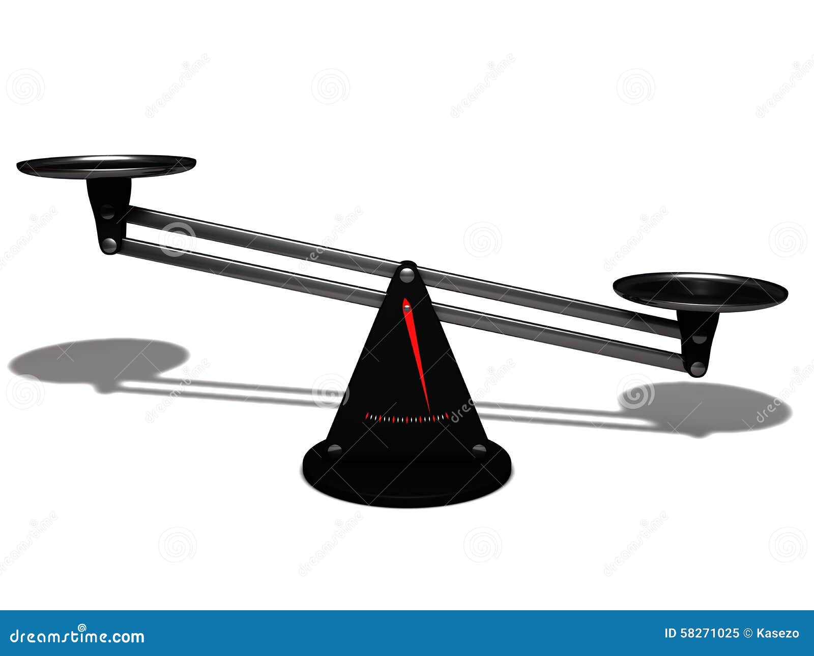 3d design of simple scales stock illustration. Illustration of compare ...