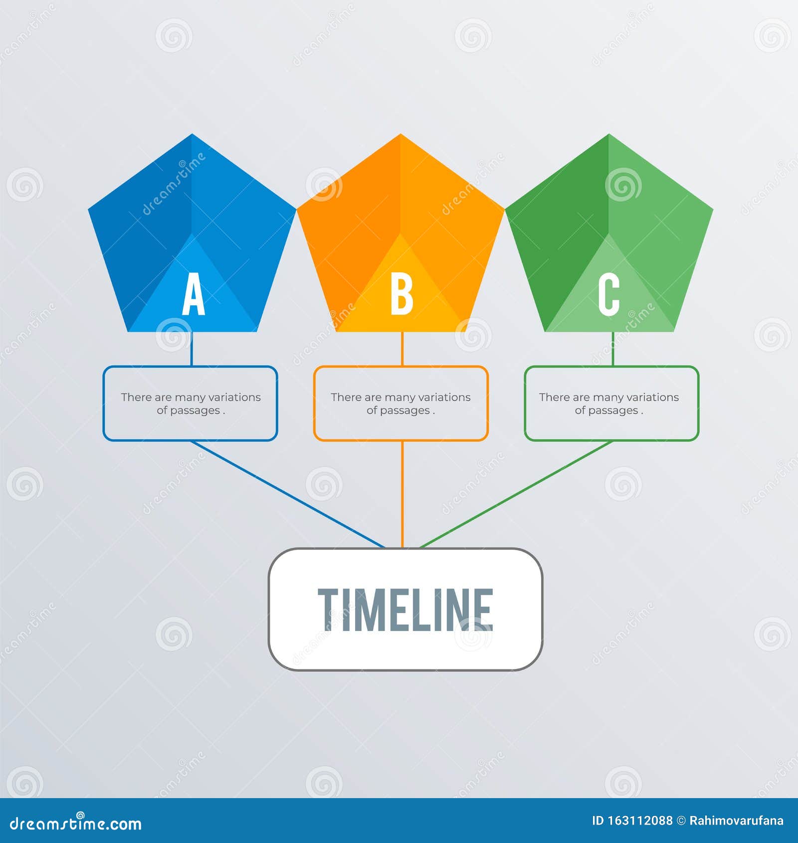 3D Diamond Infographic Template Design. Business Concept Infograph with ...