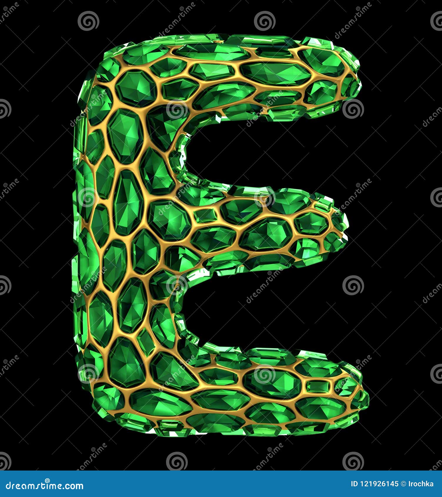 3D Diamond Letter E on Black Isolated Stock Image - Image of brilliant ...