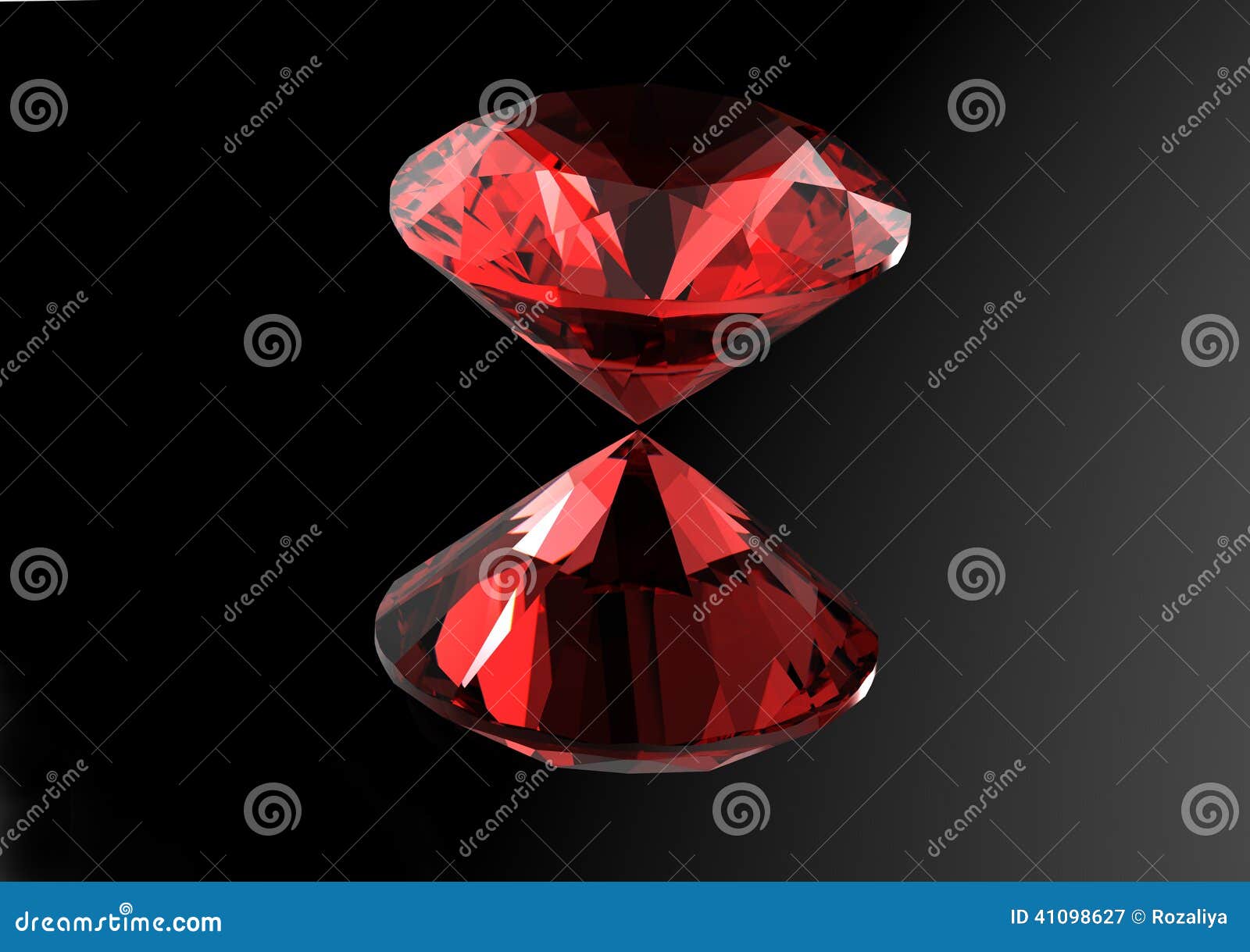 3D Diamonds Render. Jewelry Gemstone Stock Illustration - Illustration ...