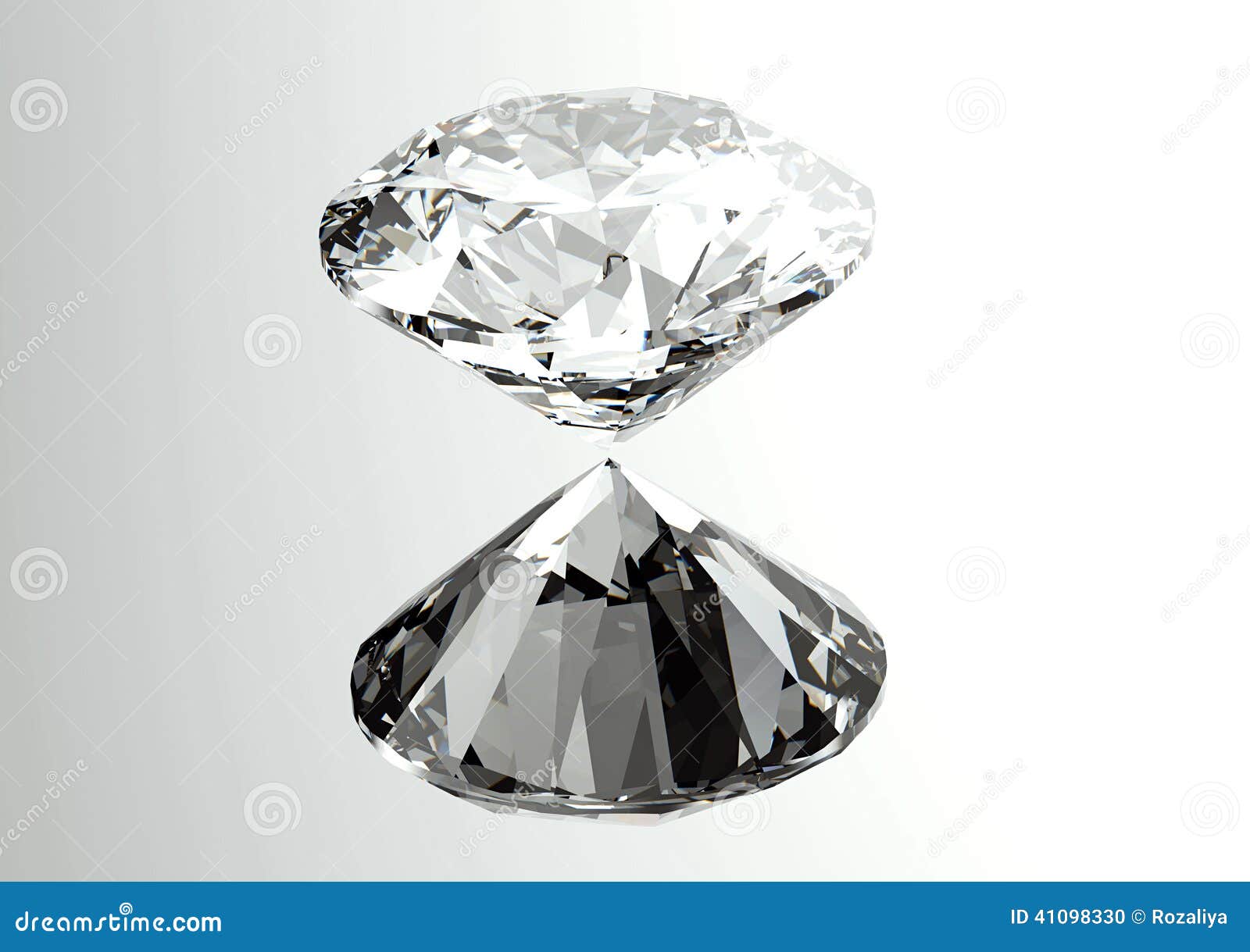 3D Diamonds Render. Jewelry Gemstone Stock Photo - Image of royalty ...