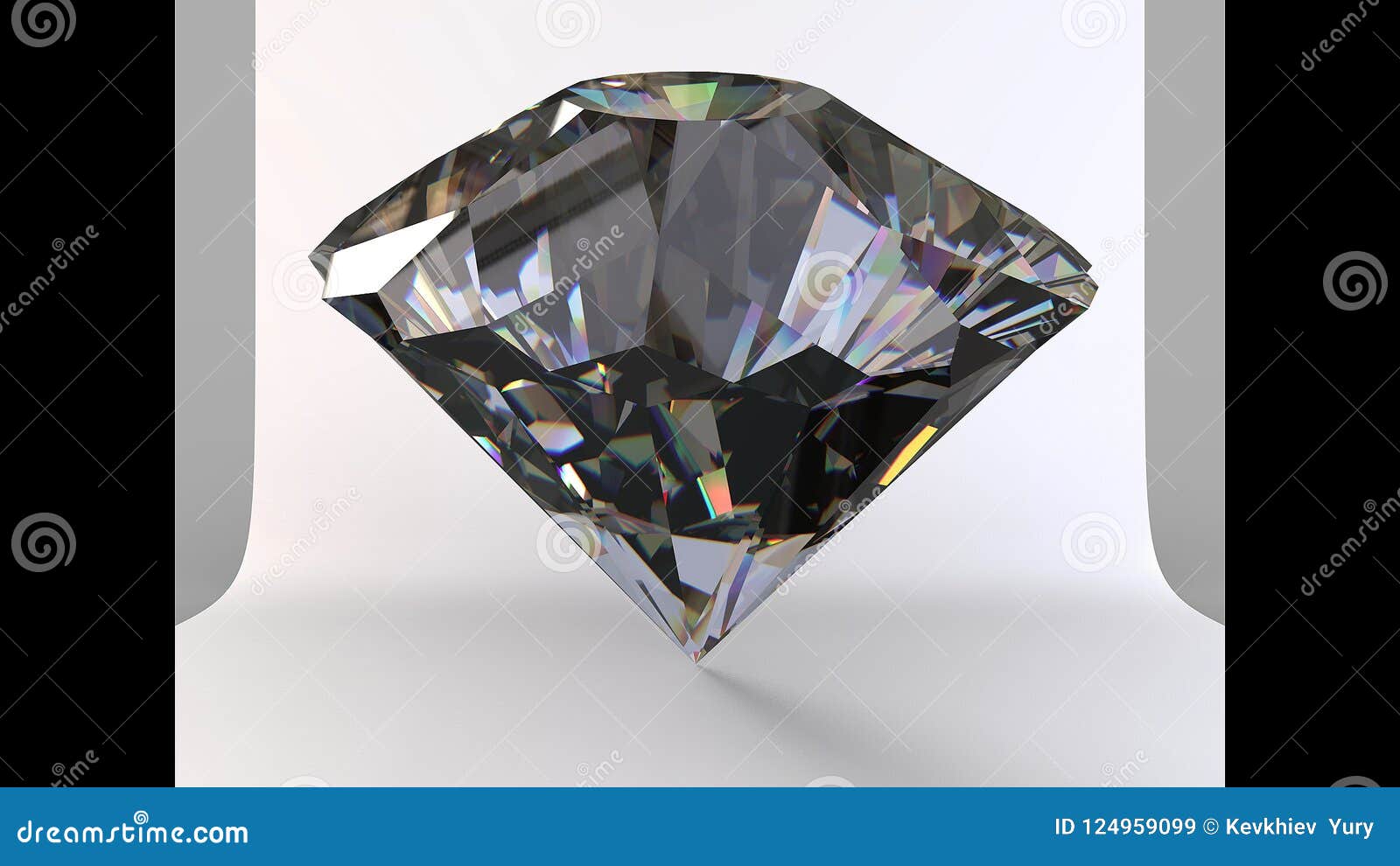 3D diamonds render stock illustration. Illustration of black - 124959099
