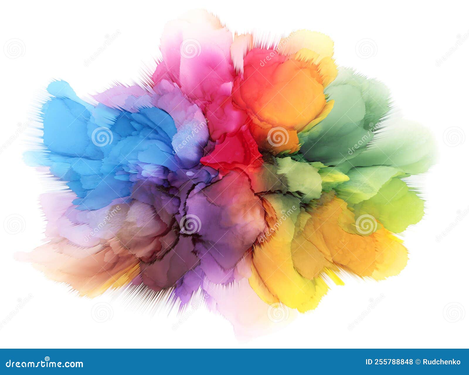 Rainbow Bubble Border,collaboration Styles,psychedelic,3D,space For ...