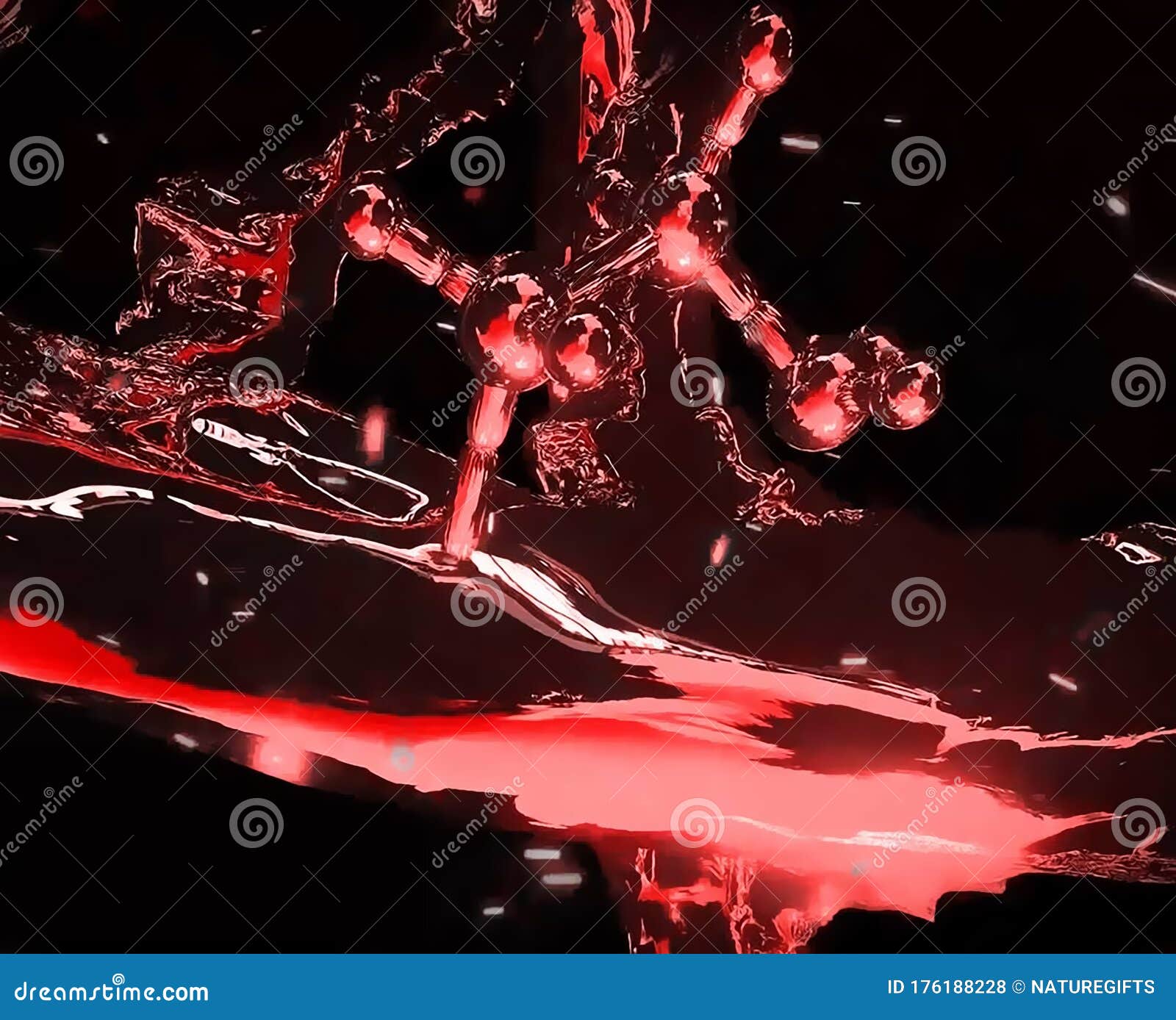 3D Digital Render Ionic Code Stock Photo - Image of health, anatomy ...